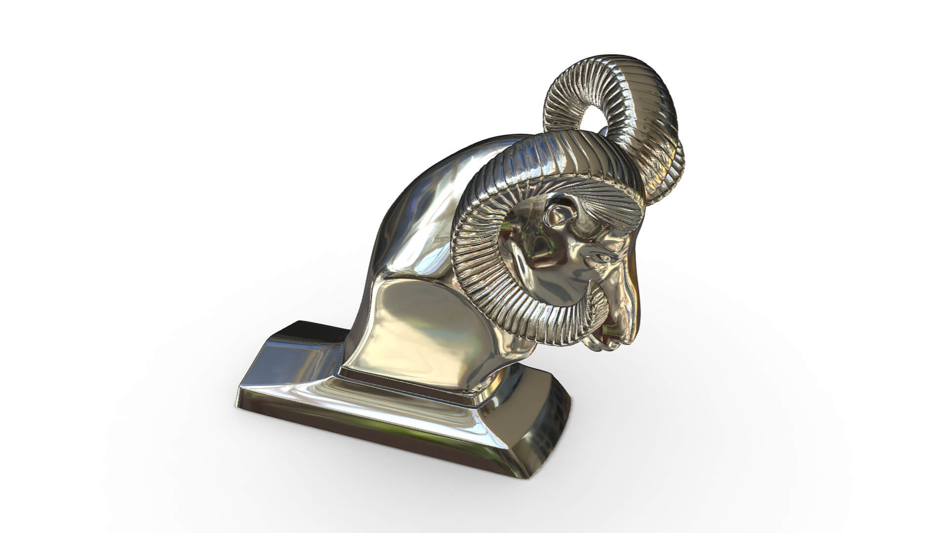 Ram Logo - 3D Model by 3d_logoman