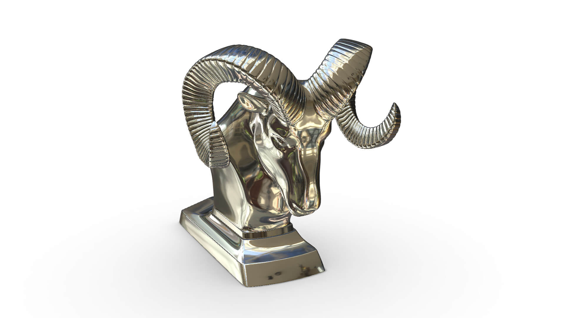 Ram Logo - 3D Model by 3d_logoman