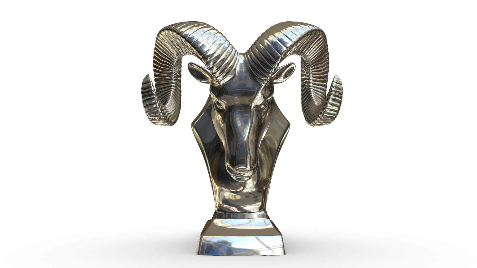 Ram Logo - 3D Model by 3d_logoman