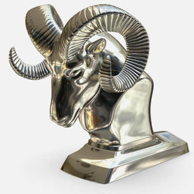 Ram Logo - 3D Model by 3d_logoman