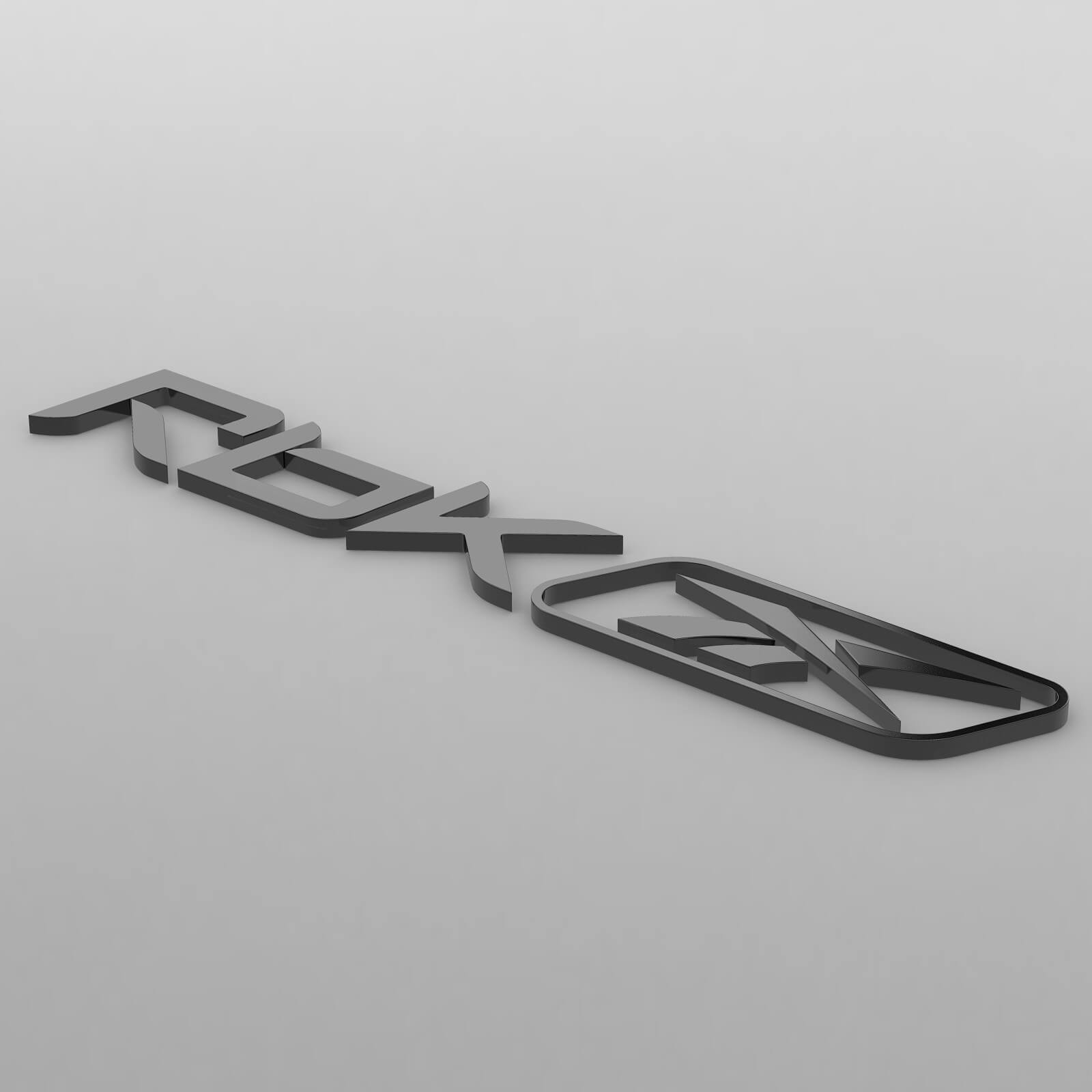 Rbk Logo - 3D Print Model by 3d_logoman