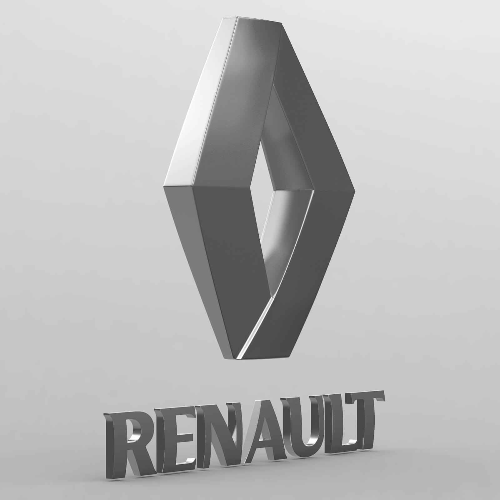 Renault Logo - 3D Model by 3d_logoman