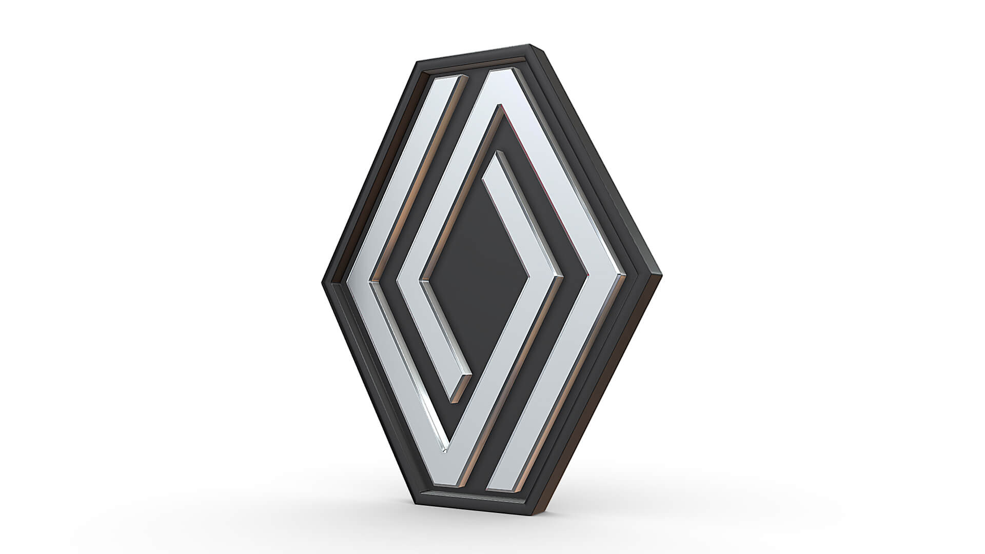 Renault New Logo - 3D Model by 3d_logoman