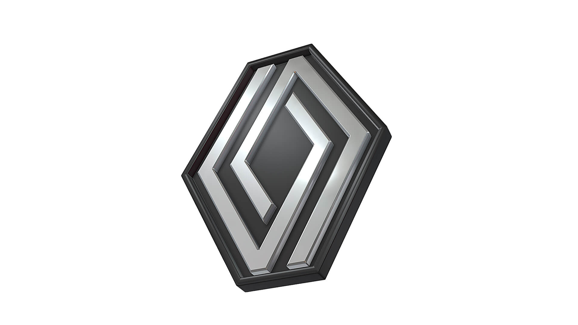 Renault New Logo - 3D Model by 3d_logoman