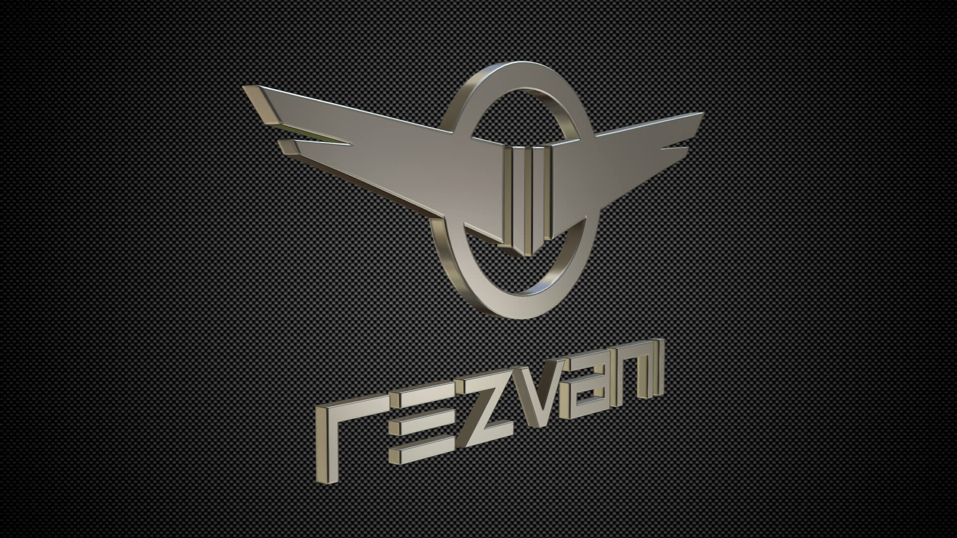 Rezvani Logo - 3D Model by 3d_logoman
