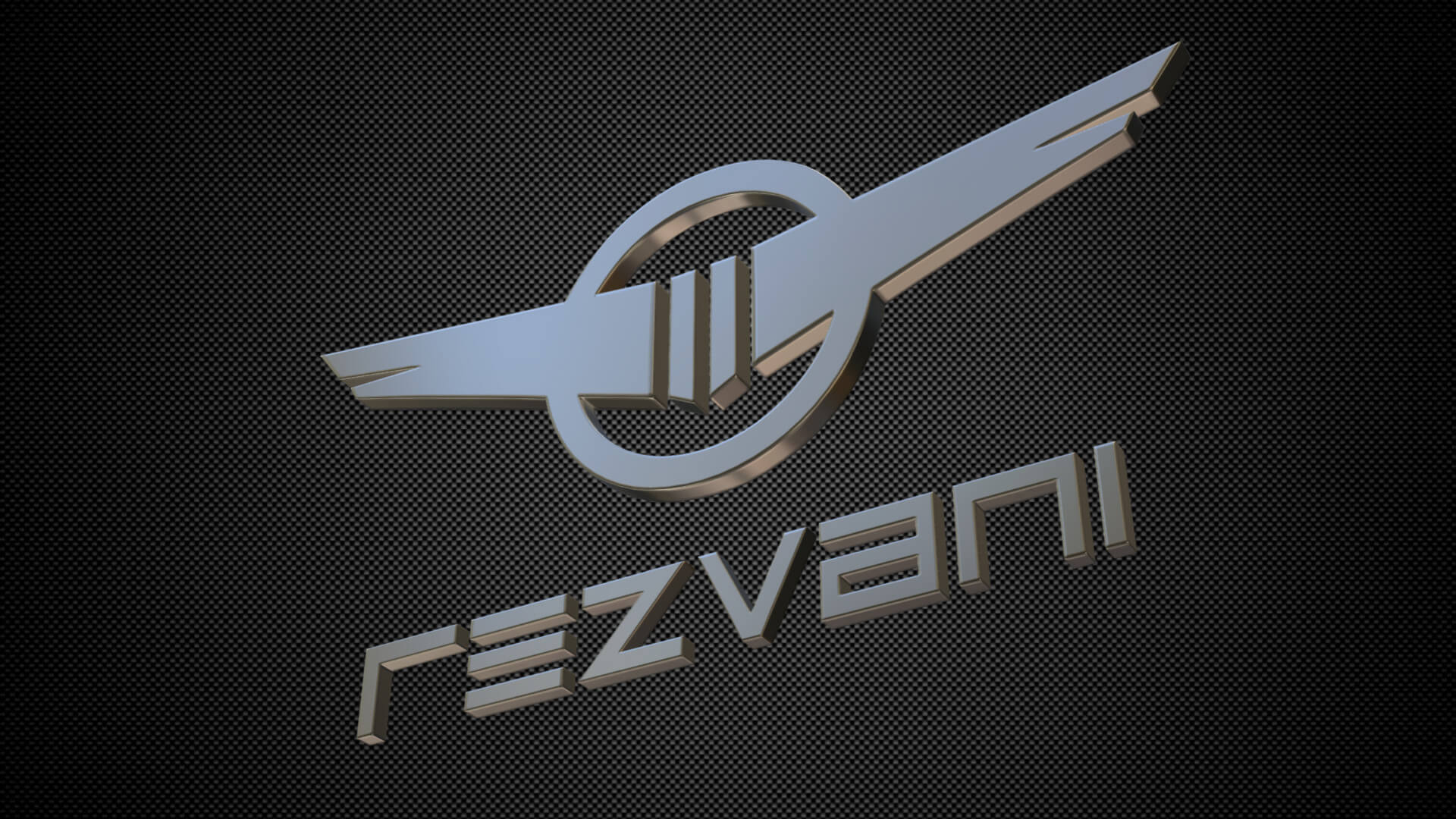 Rezvani Logo - 3D Model by 3d_logoman
