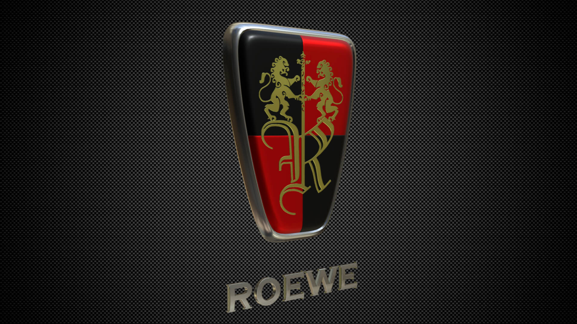 Roewe Logo - 3D Model by 3d_logoman