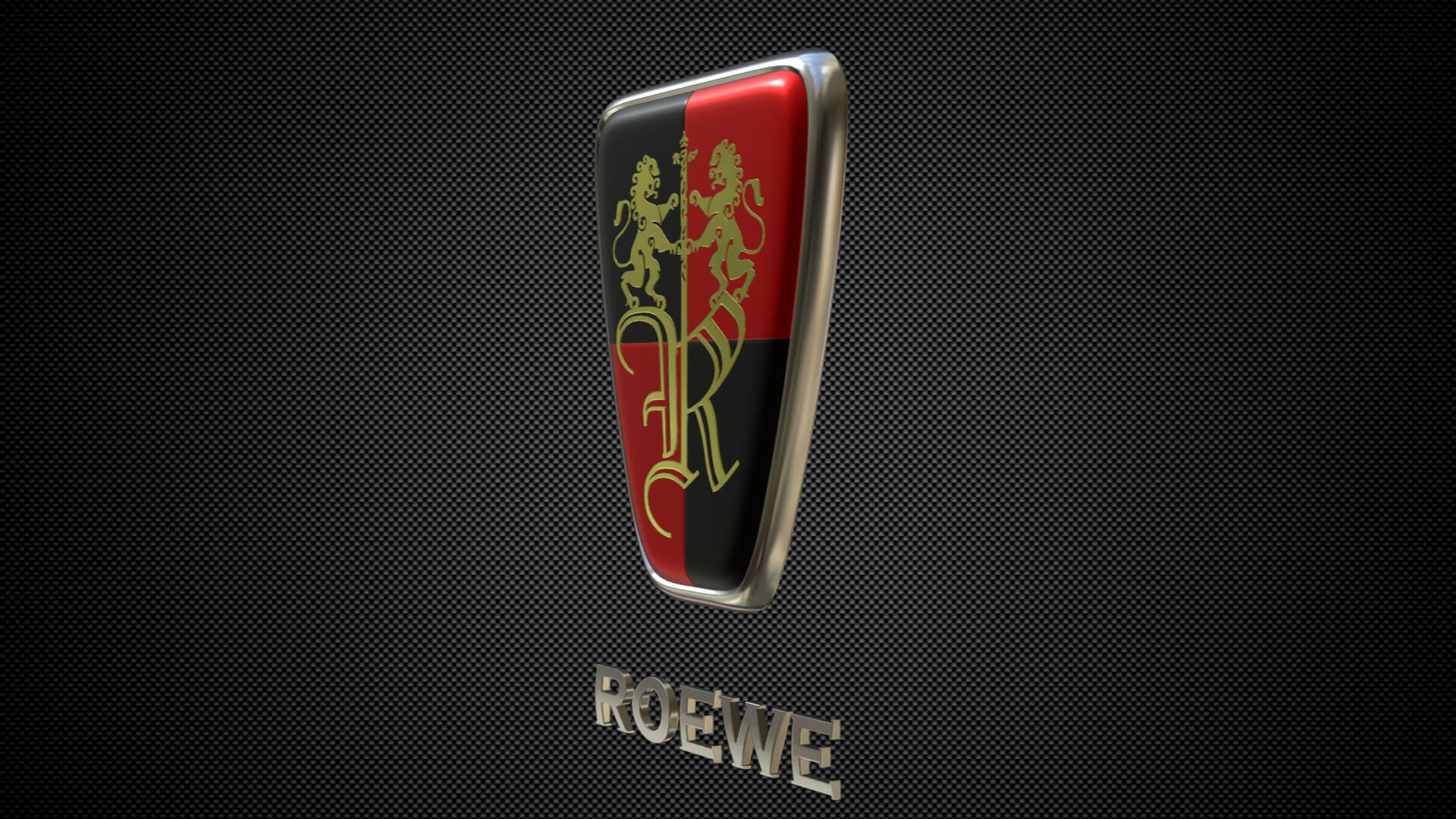 Roewe Logo - 3D Model by 3d_logoman