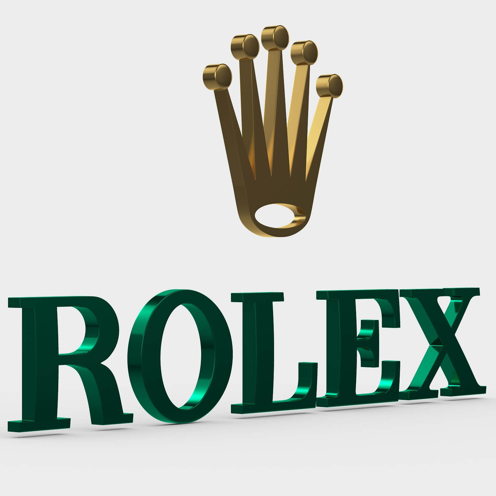 Rolex Logo - 3D Model by 3d_logoman