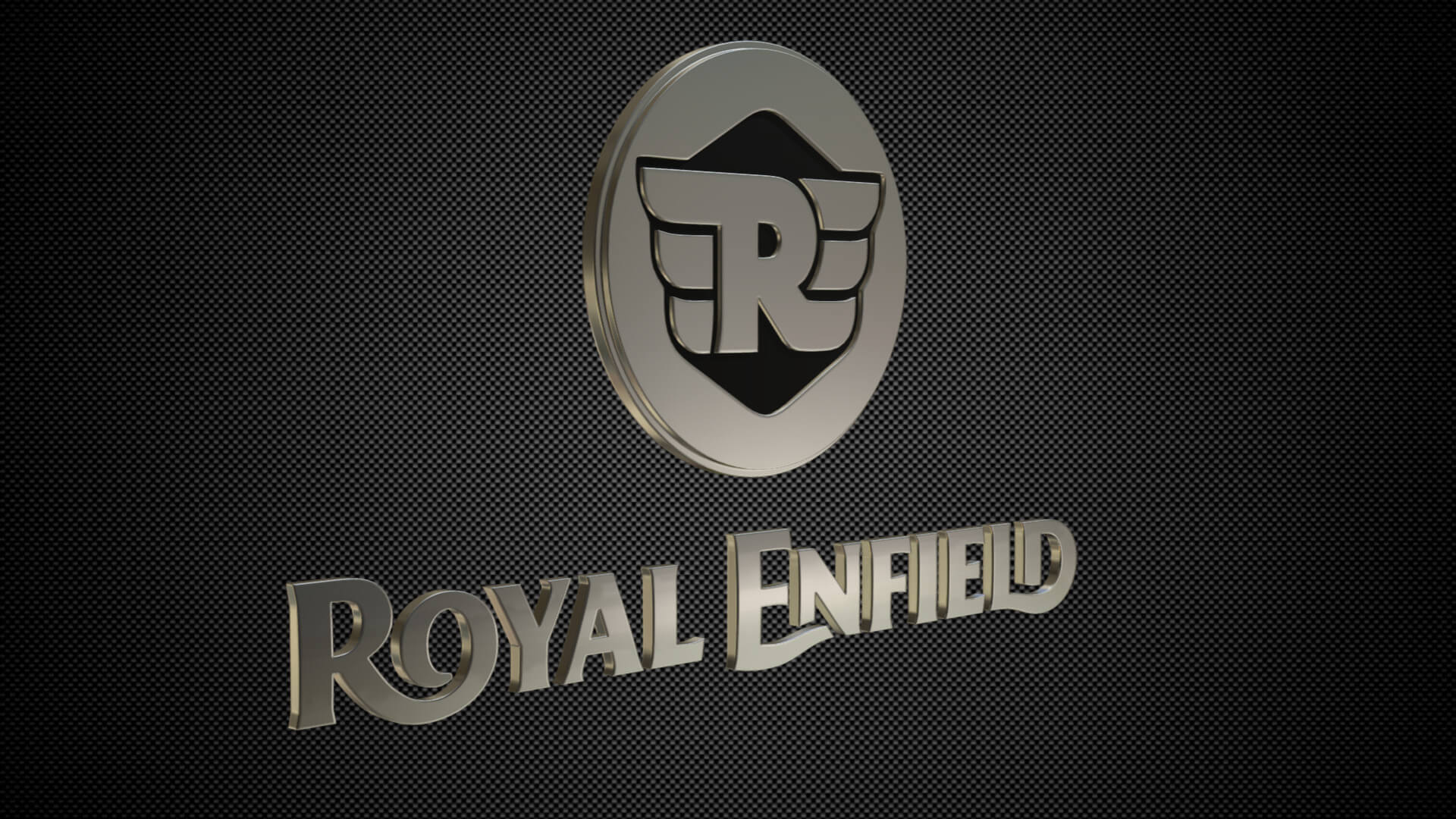 Royal Enfield Logo - 3D Model by 3d_logoman