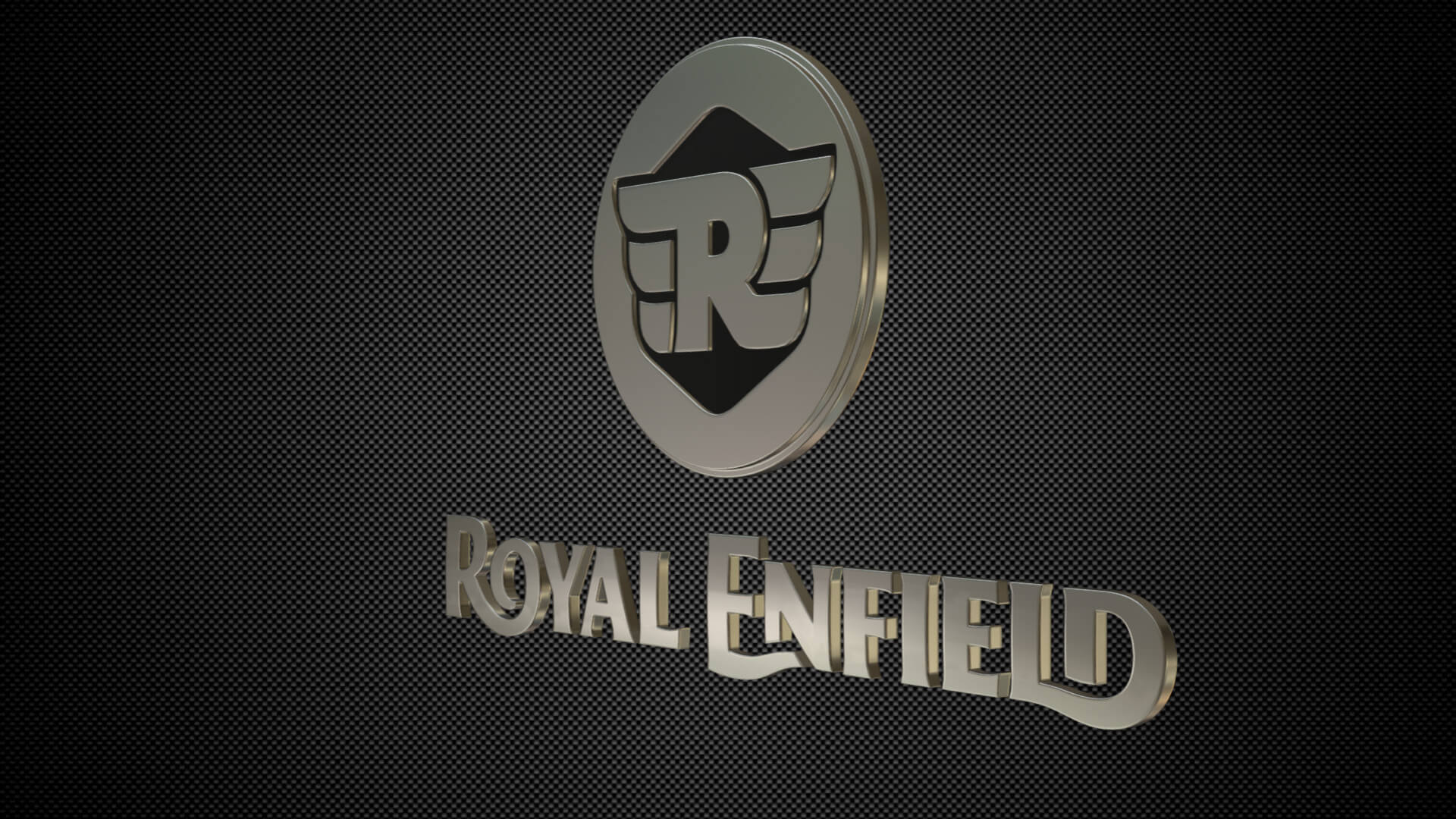 Royal Enfield Logo - 3D Model by 3d_logoman
