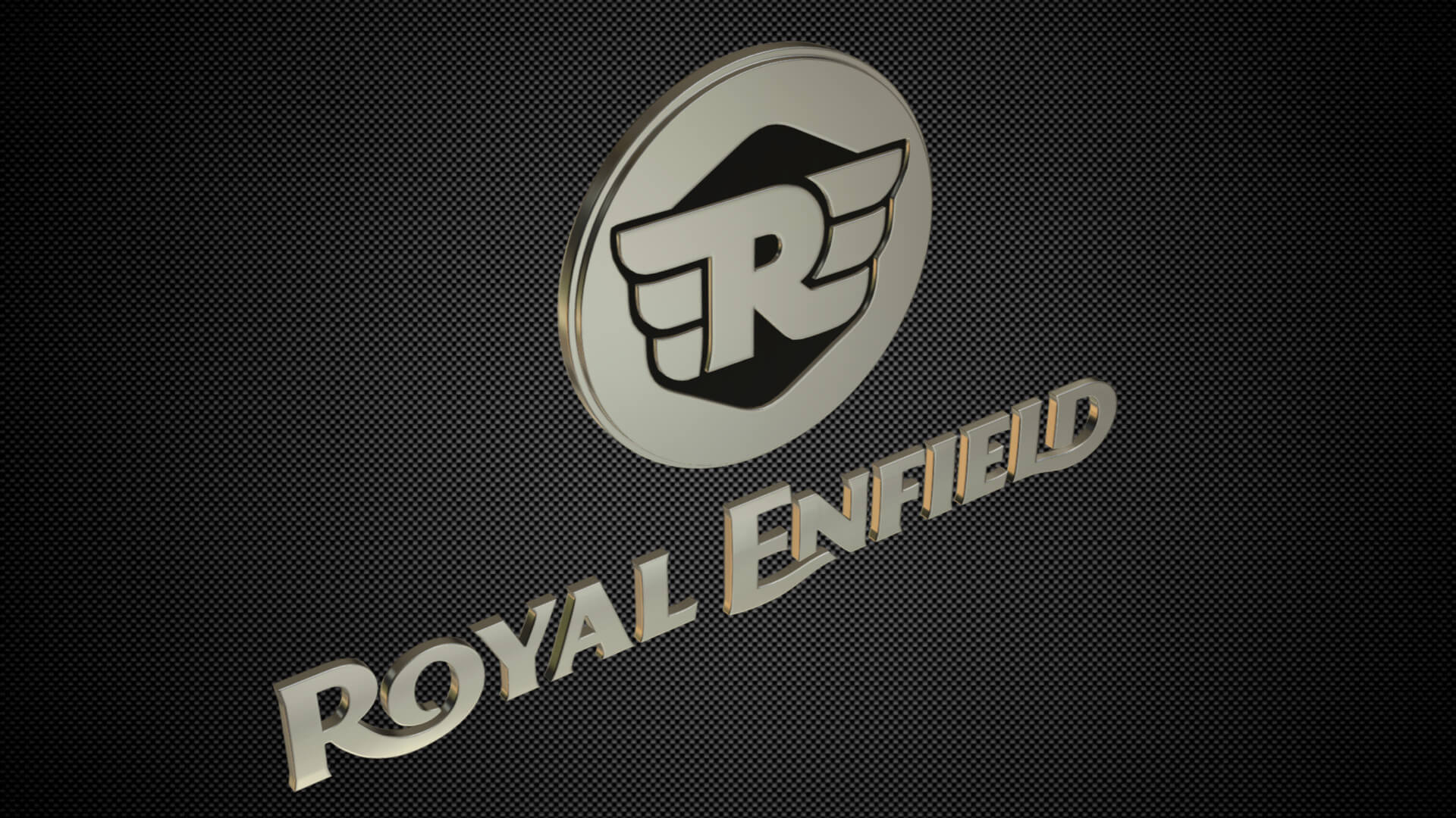 Royal Enfield Logo - 3D Model by 3d_logoman