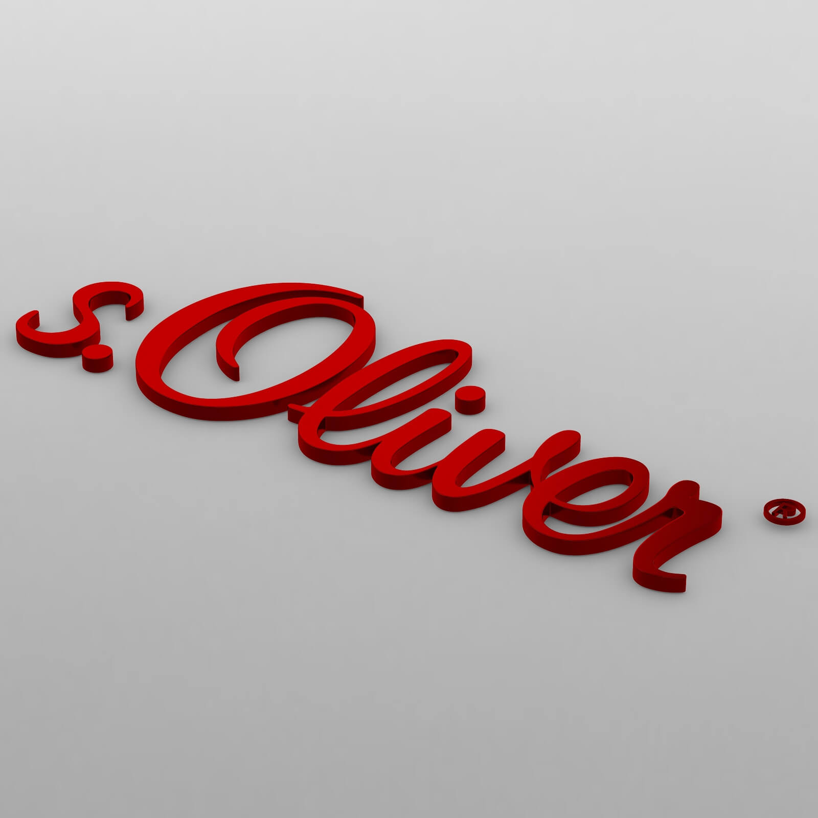 S Oliver Logo - 3D Print Model by 3d_logoman
