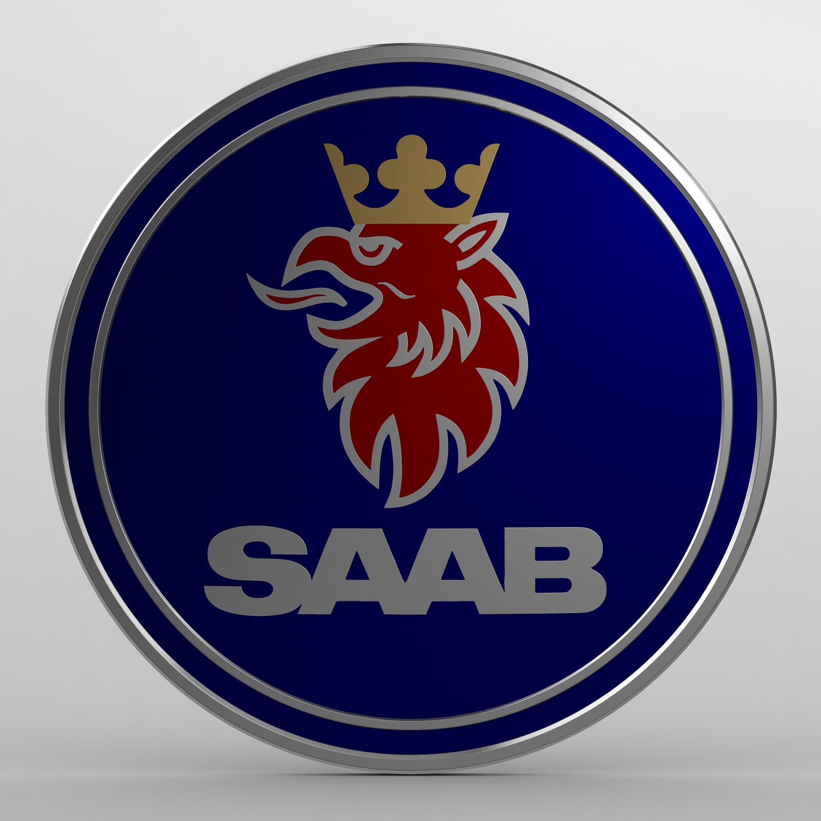 Saab Logo - 3D Model by 3d_logoman
