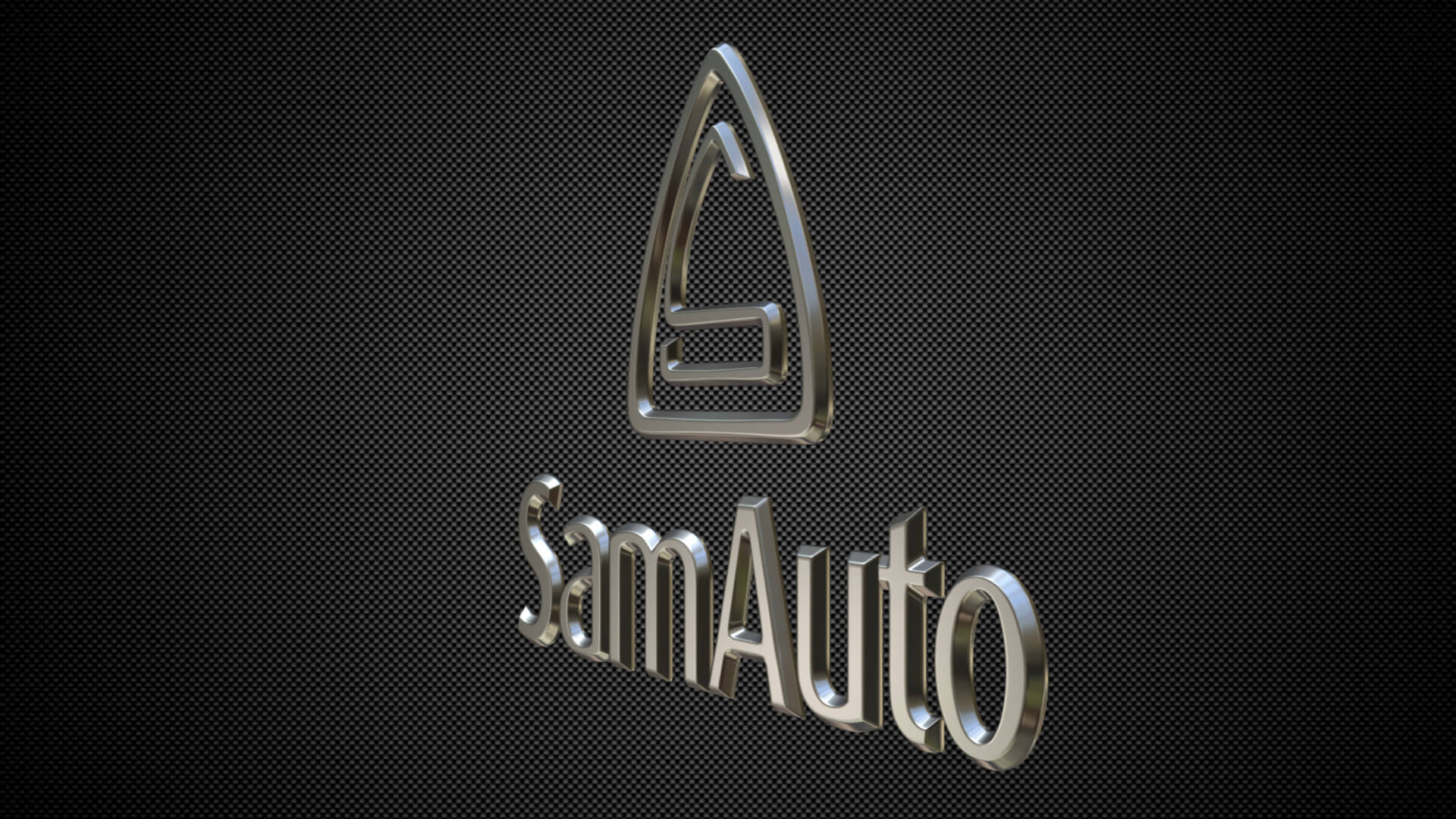 Sam Auto Logo - 3D Model by 3d_logoman