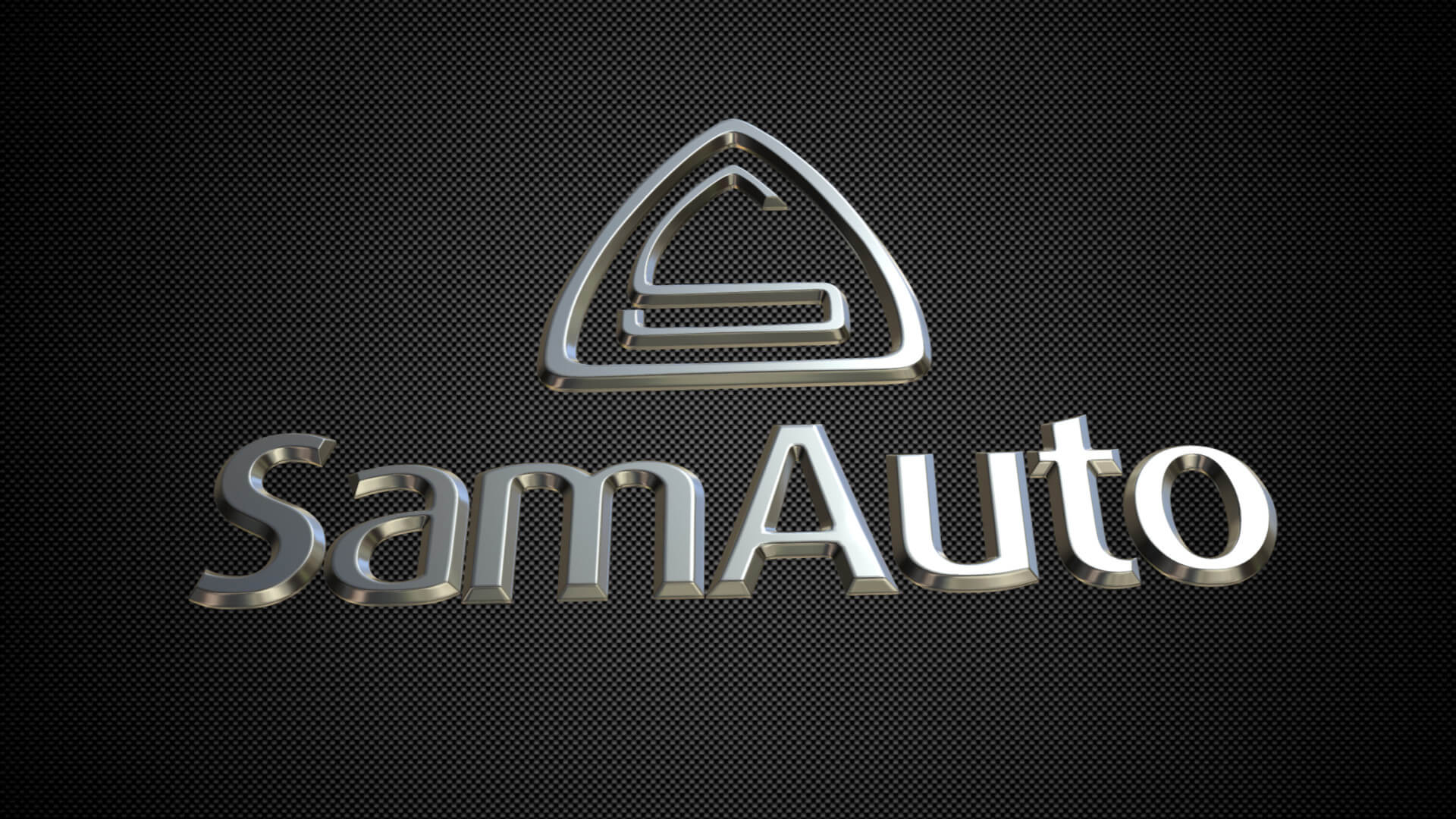 Sam Auto Logo - 3D Model by 3d_logoman