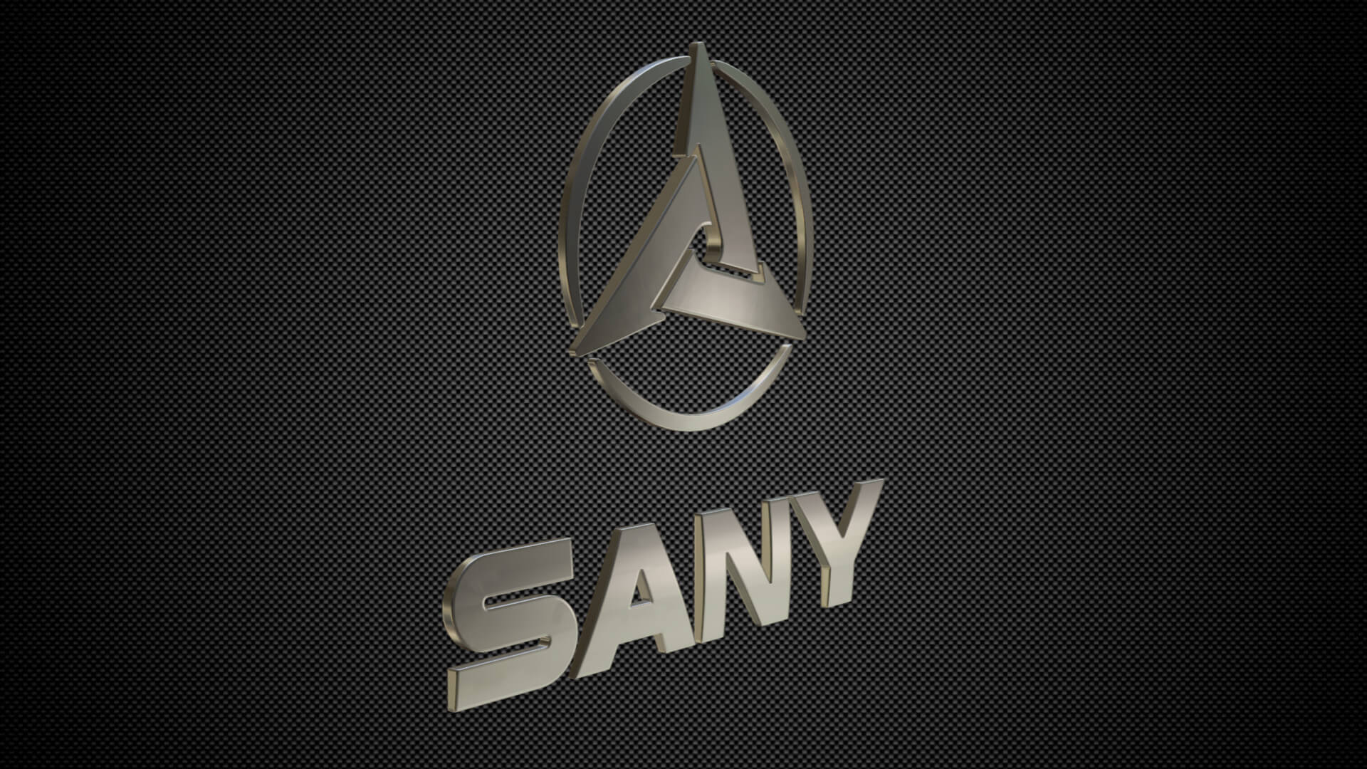 Sany Logo - 3D Model by 3d_logoman