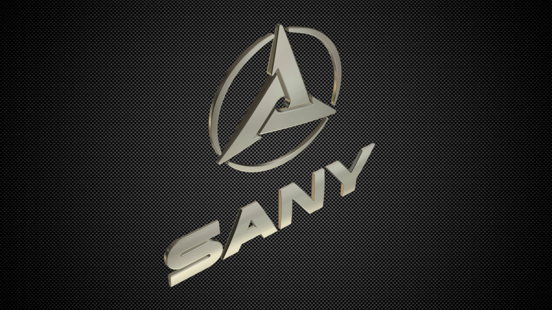 Sany Logo - 3D Model by 3d_logoman