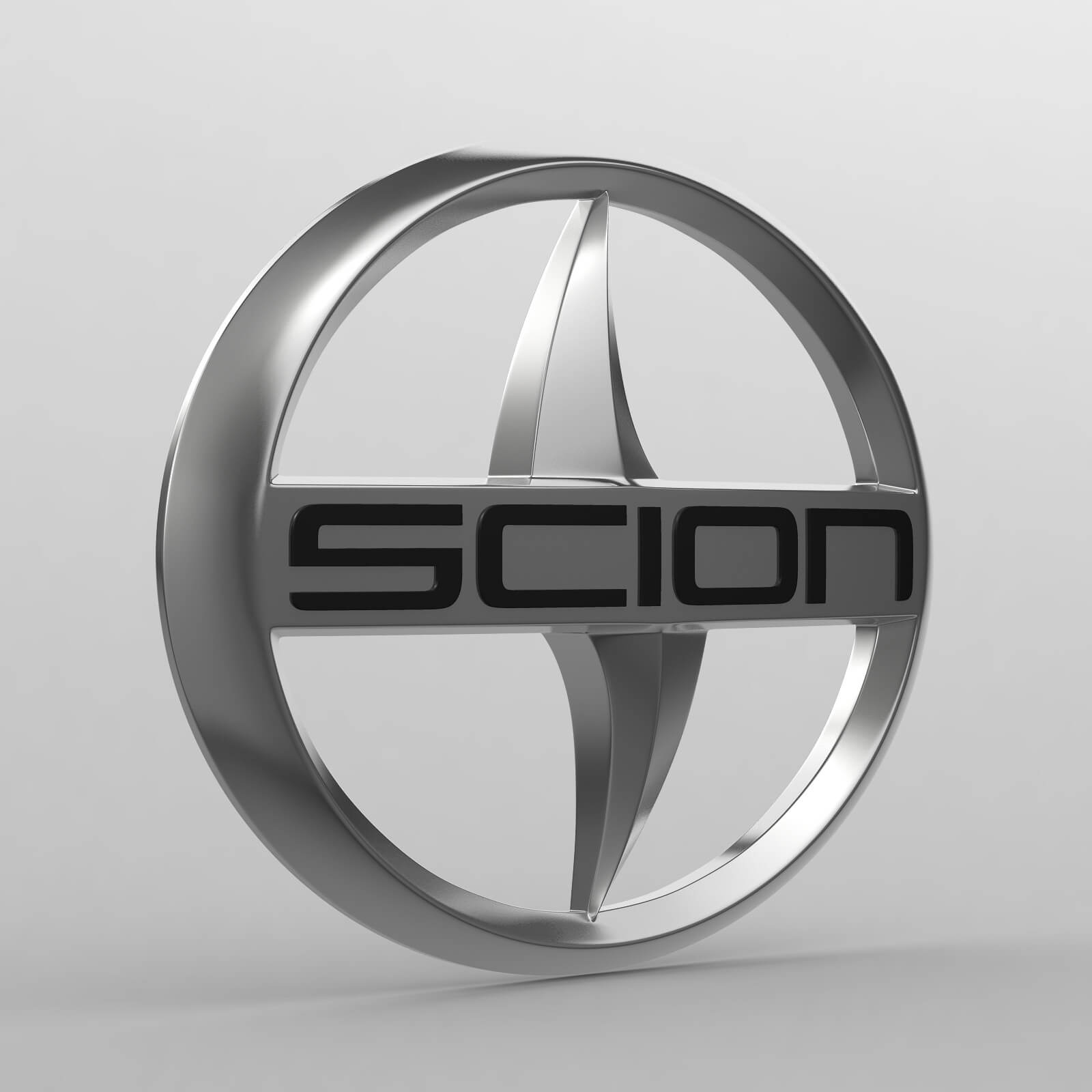 Scion Logo - 3D Model by 3d_logoman