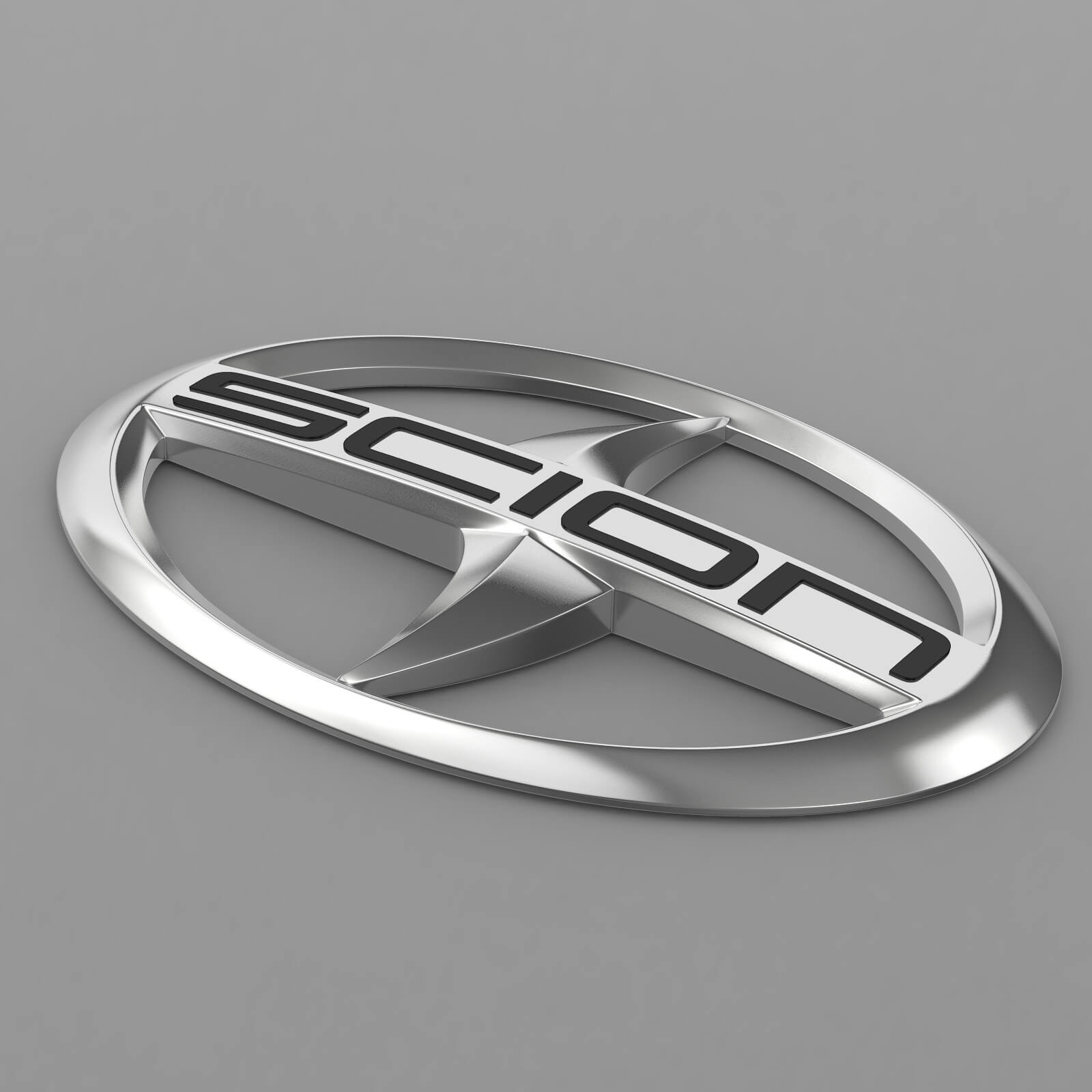 Scion Logo - 3D Model by 3d_logoman