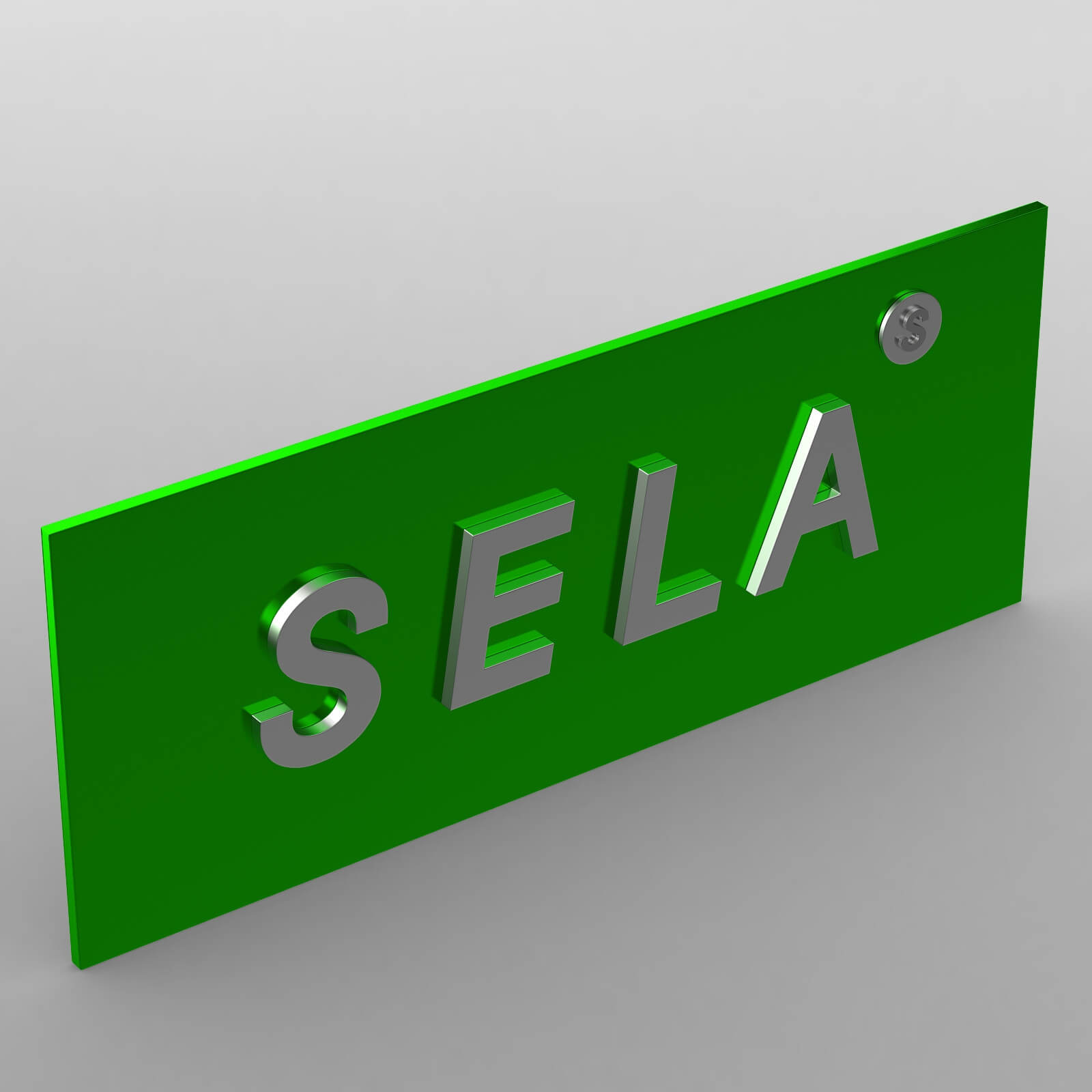 Sela Logo - 3D Model by 3d_logoman