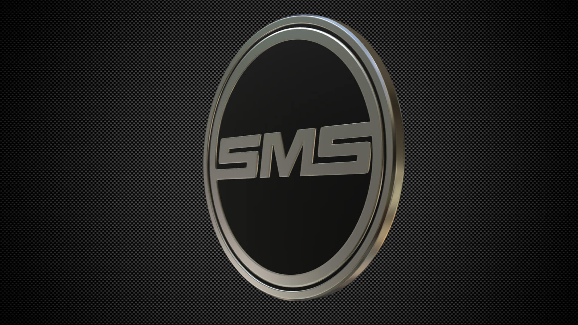 SMS Logo - 3D Model by 3d_logoman