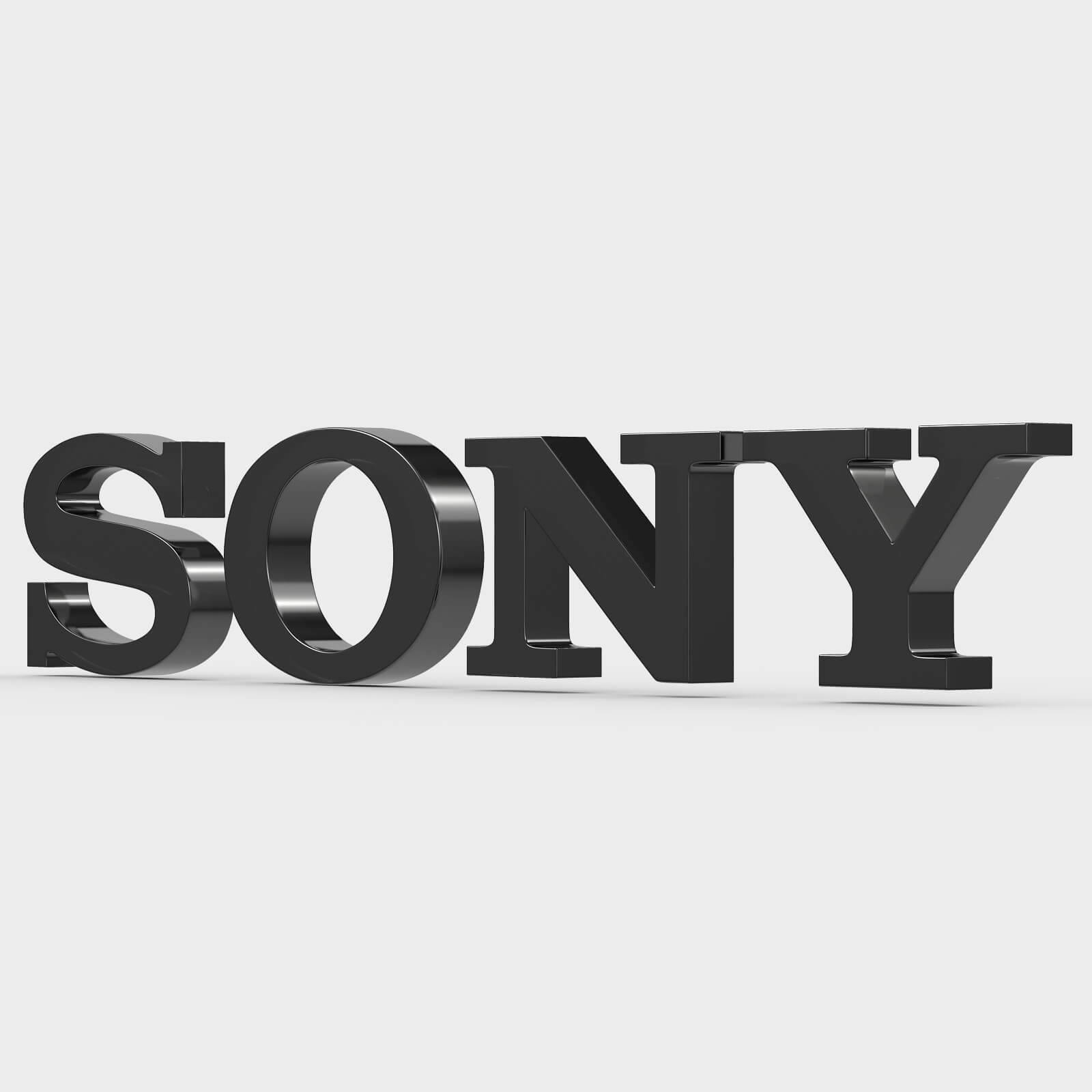 Sony Logo - 3D Model by 3d_logoman