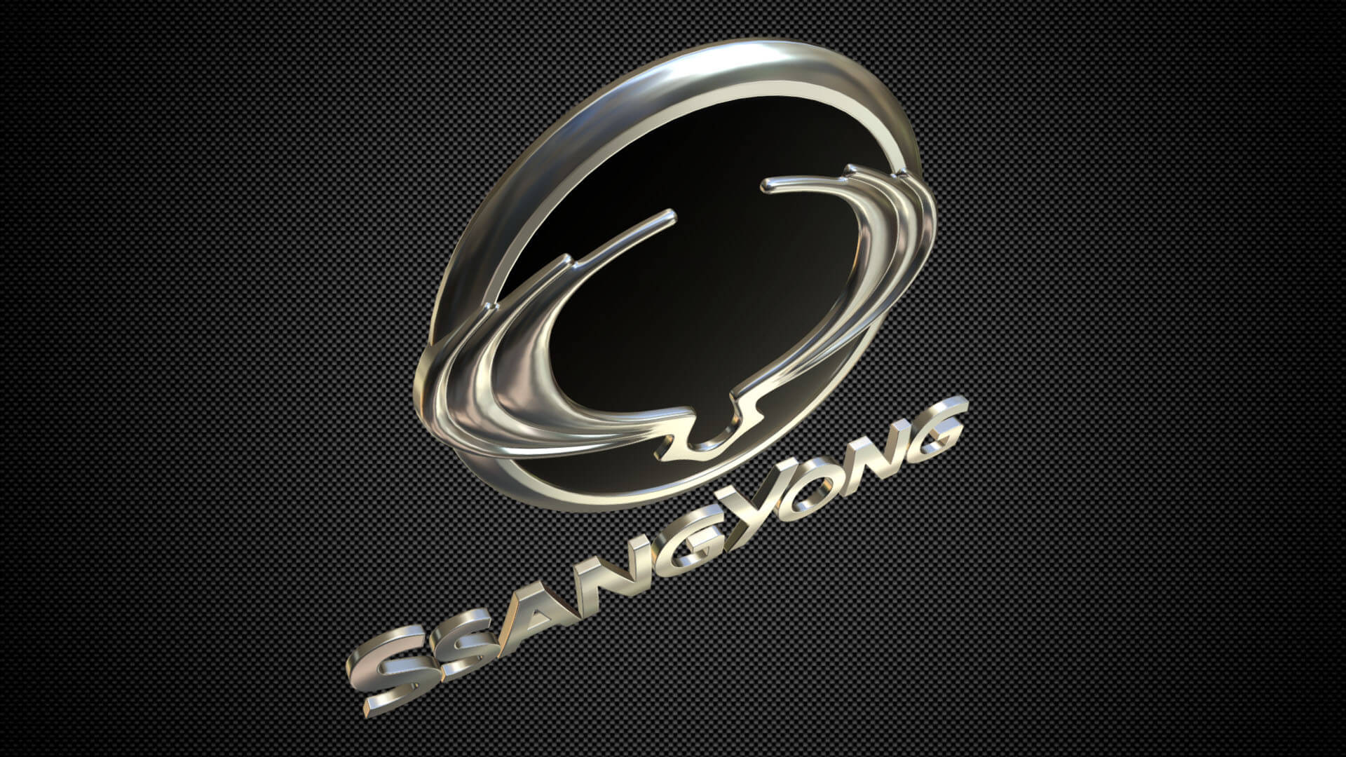 Ssang Yong Logo - 3D Model by 3d_logoman