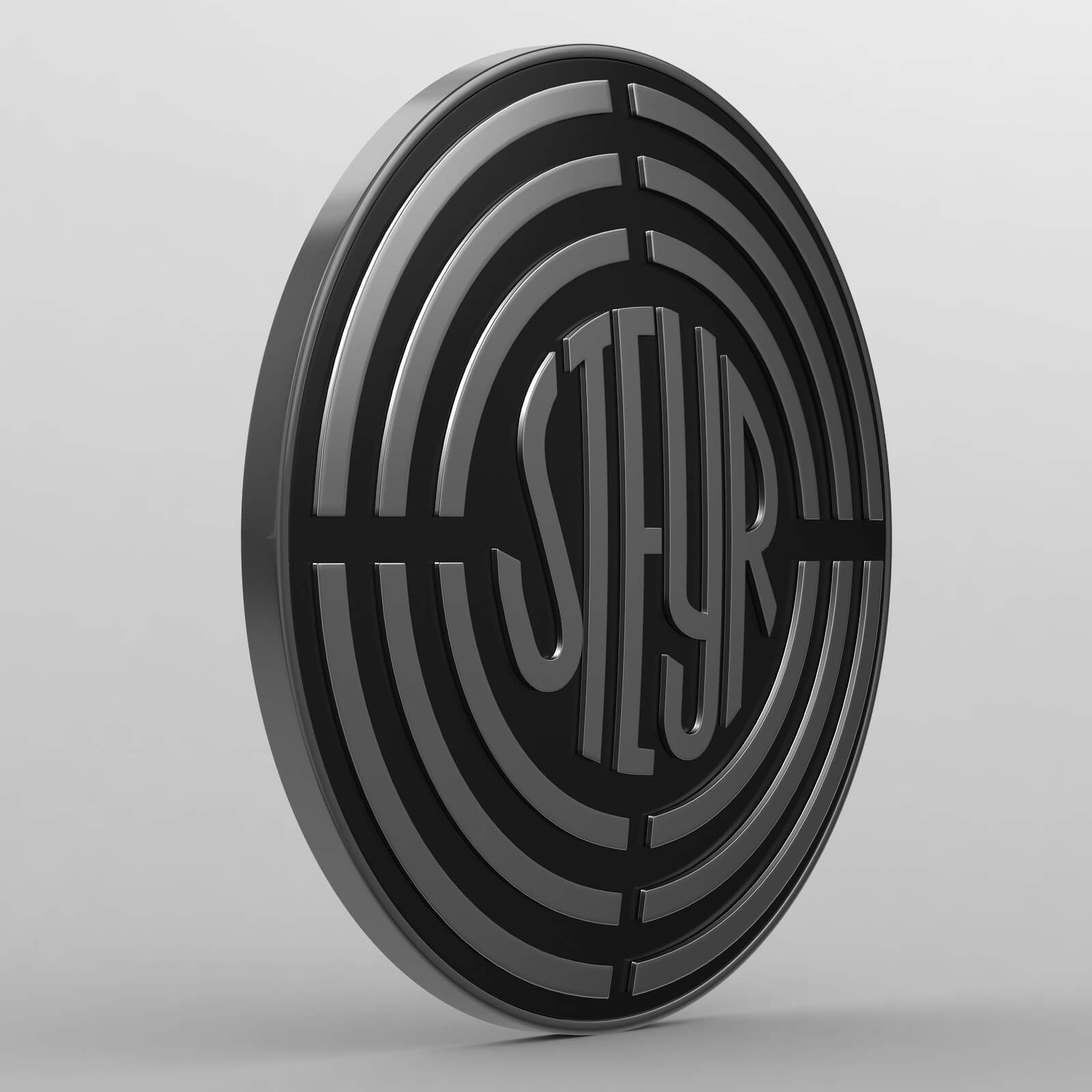 Steyr Logo - 3D Model by 3d_logoman