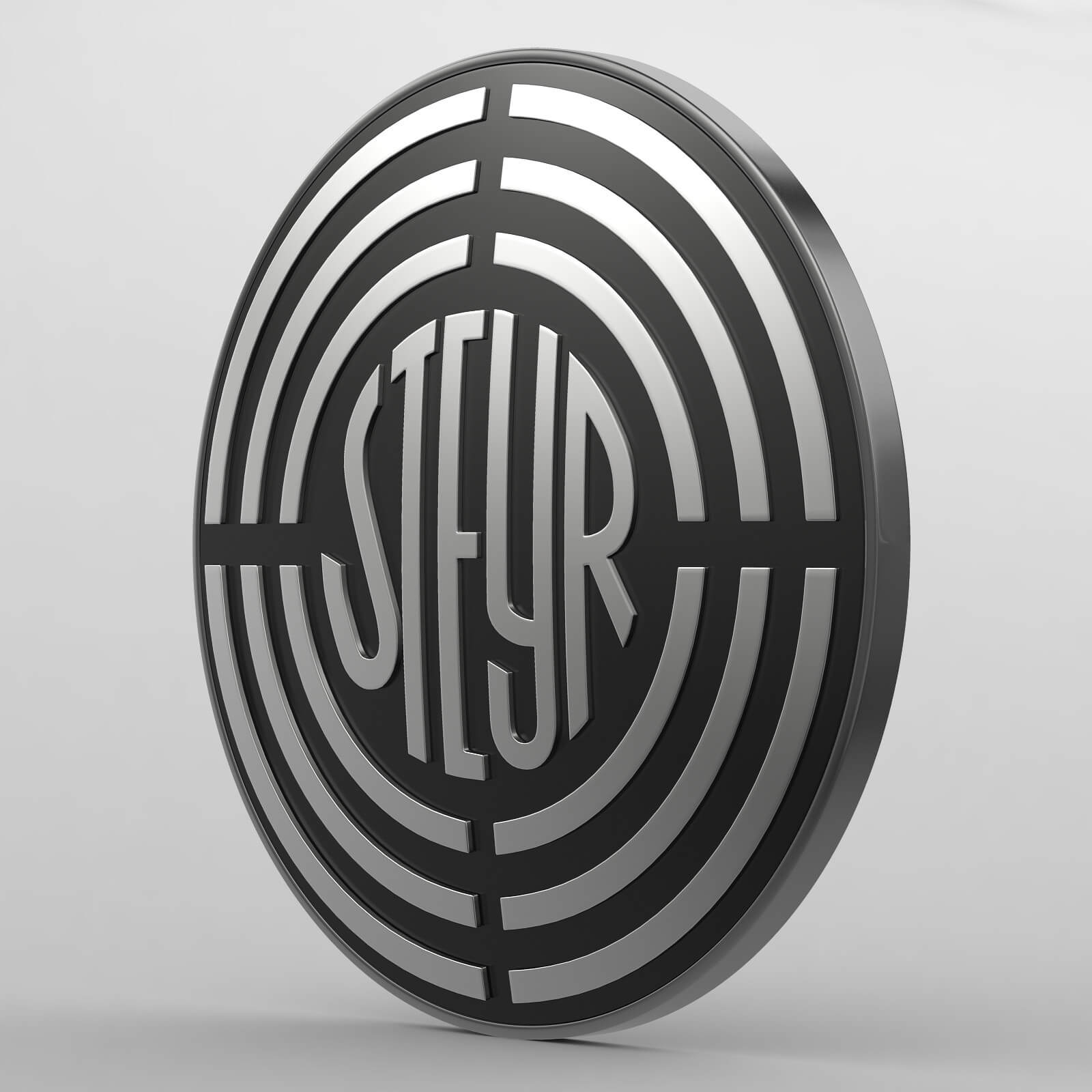 Steyr Logo - 3D Model by 3d_logoman