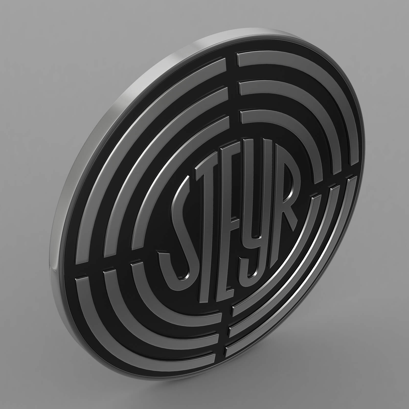 Steyr Logo - 3D Model by 3d_logoman