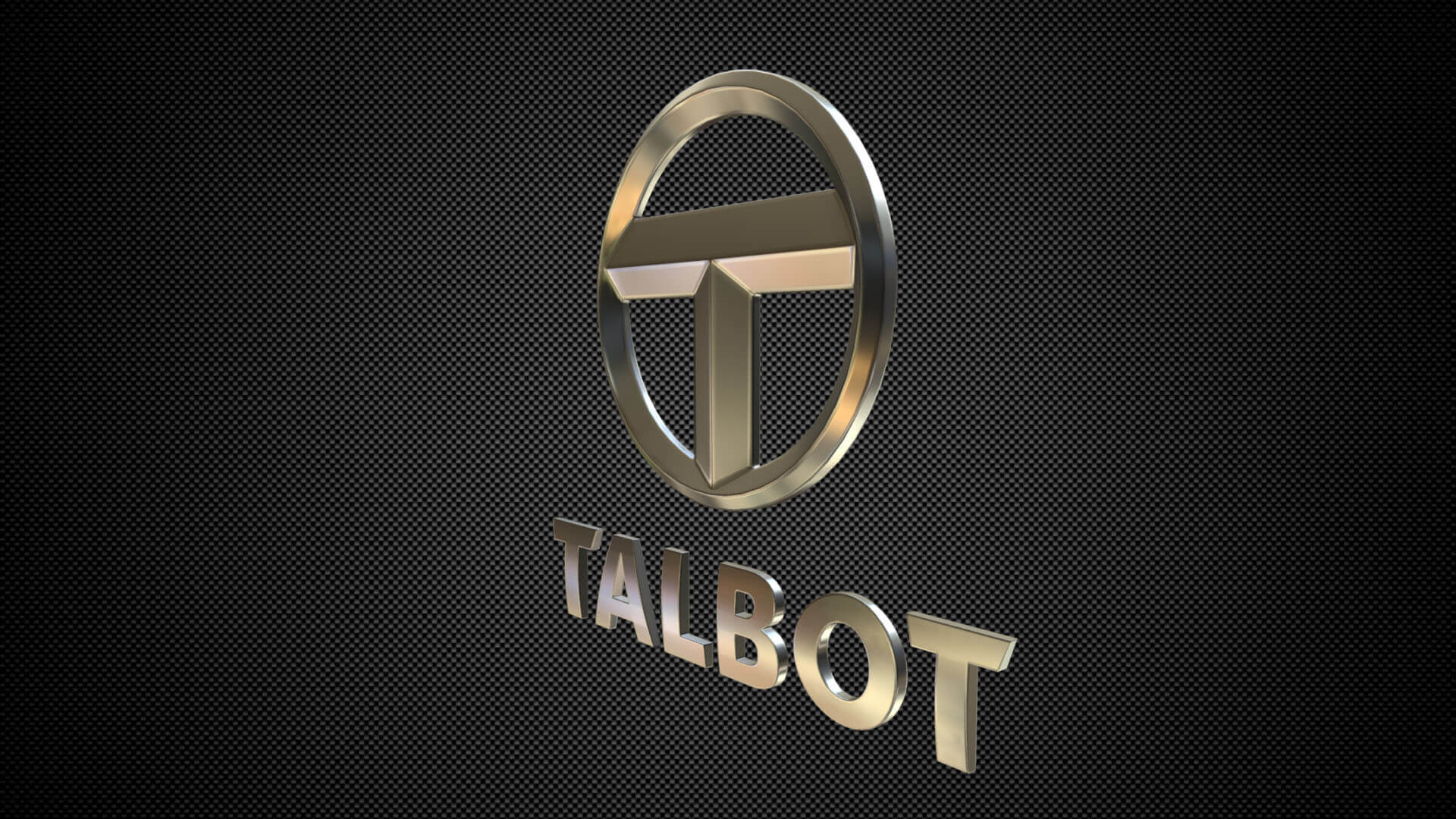 Talbot Logo - 3D Model by 3d_logoman