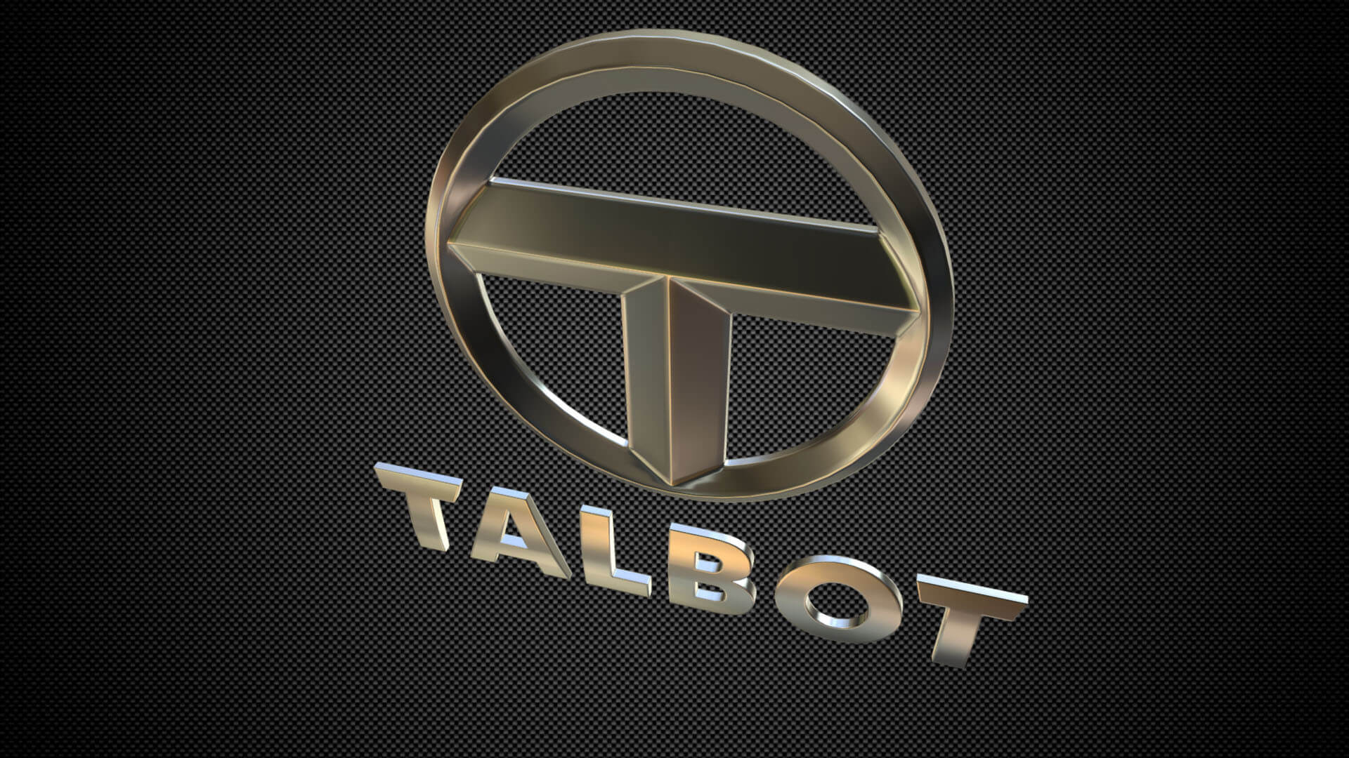 Talbot Logo - 3D Model by 3d_logoman
