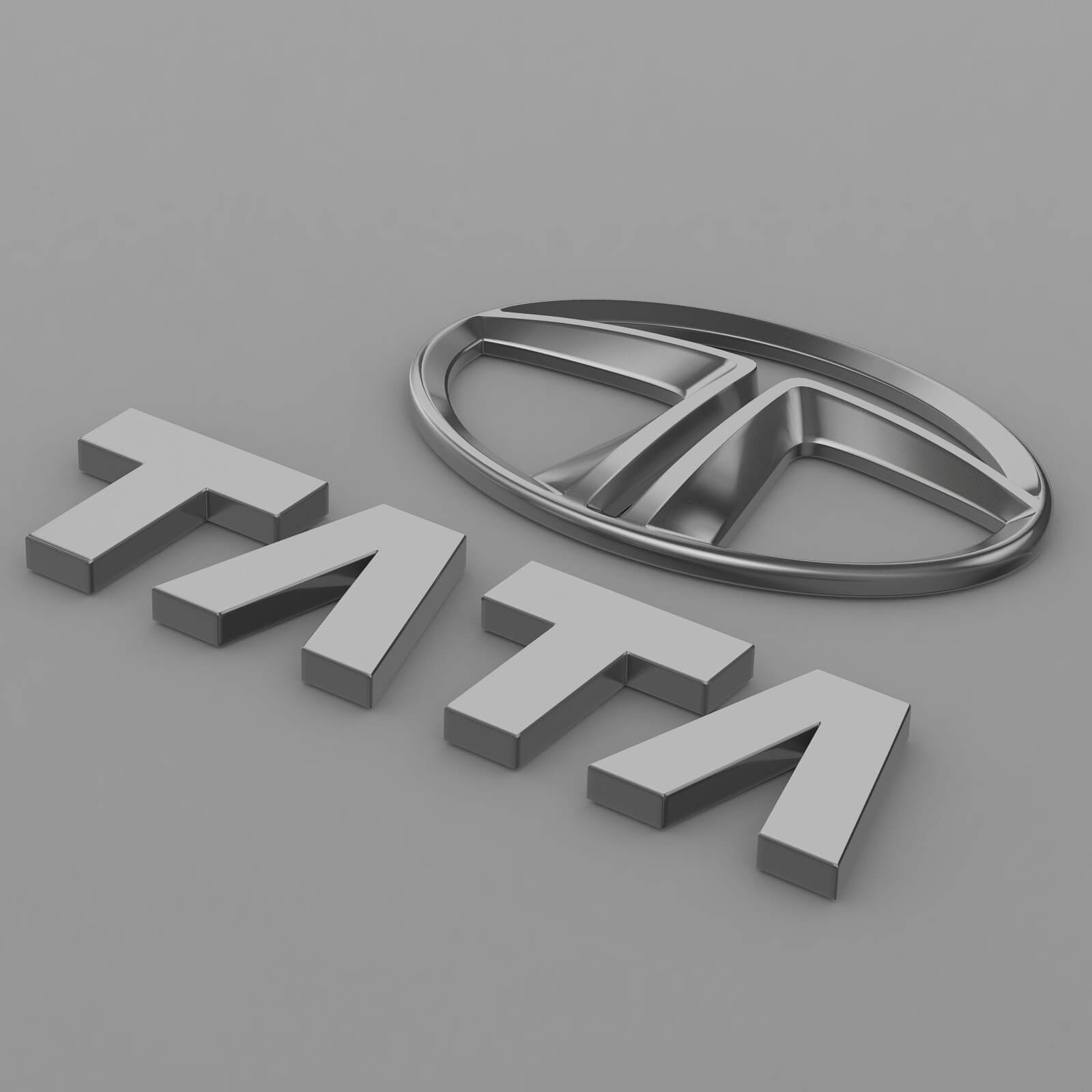 Tata Logo - 3D Model by 3d_logoman