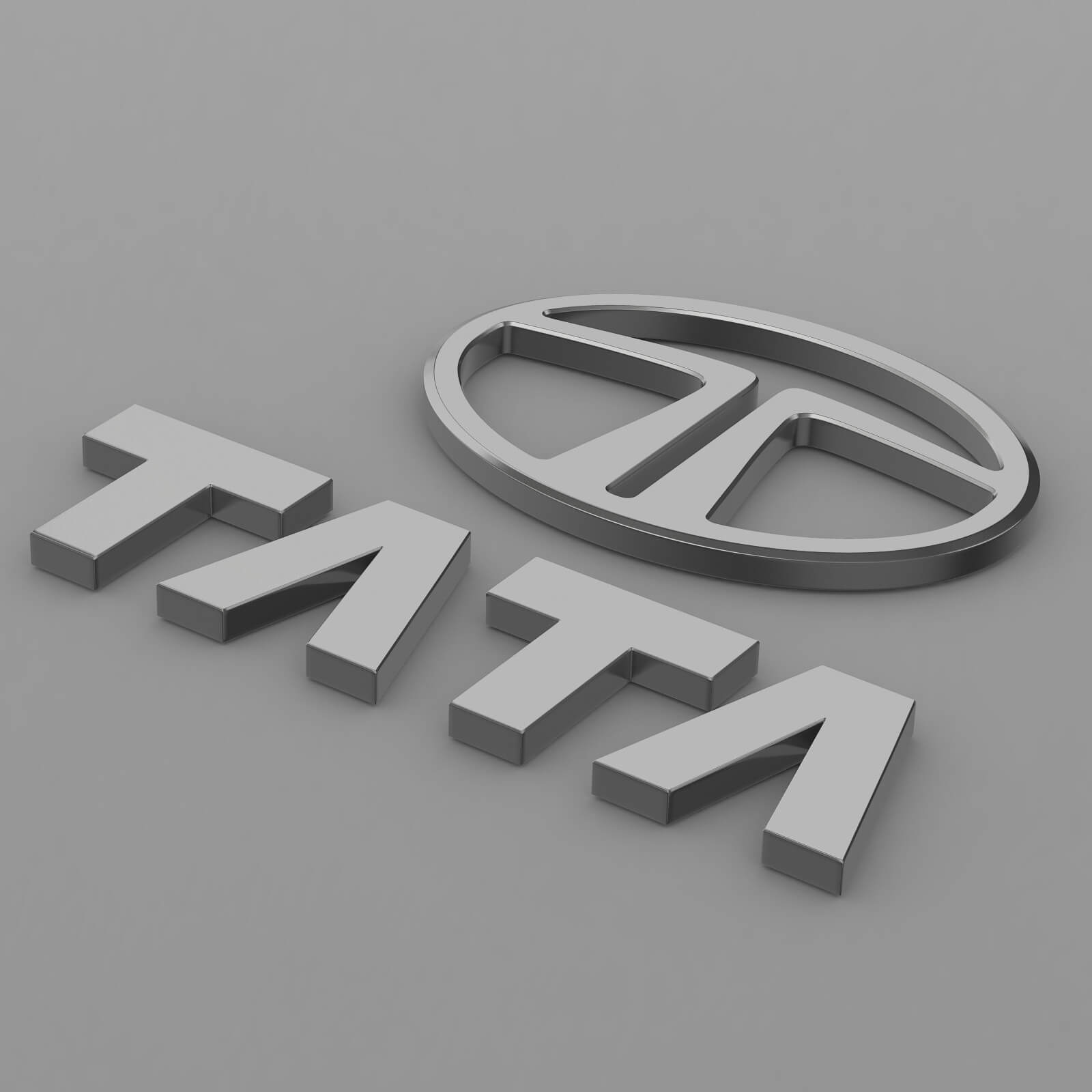 Tata Logo - 3D Model by 3d_logoman