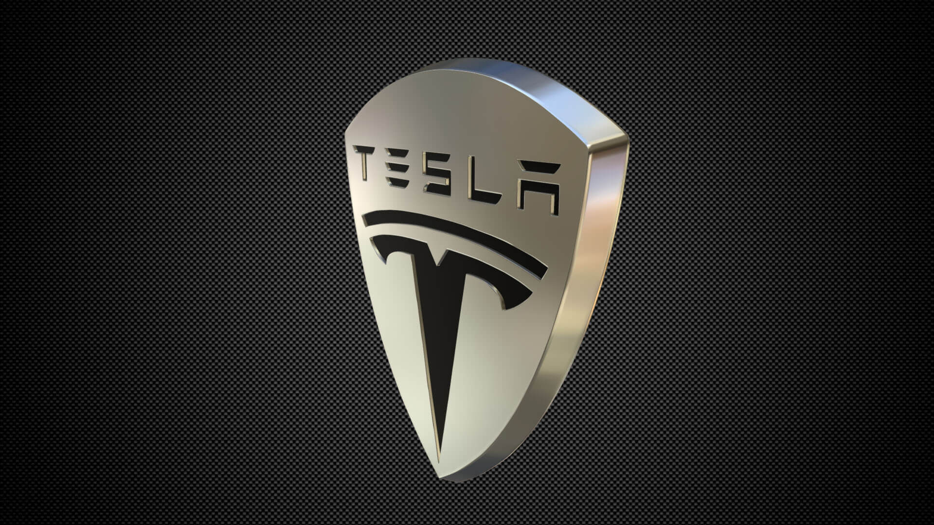 Tesla Logo - 3D Model by 3d_logoman