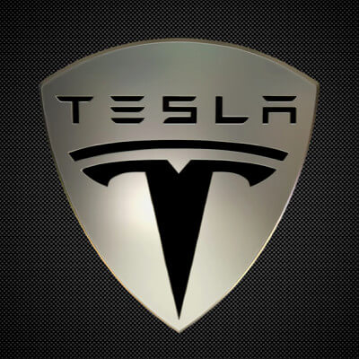 Tesla Logo - 3D Model by 3d_logoman