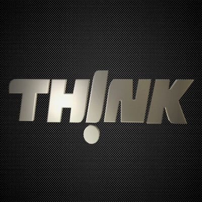 Think Logo - 3D Model by 3d_logoman