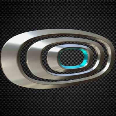 Thunder Power Logo - 3D Model by 3d_logoman
