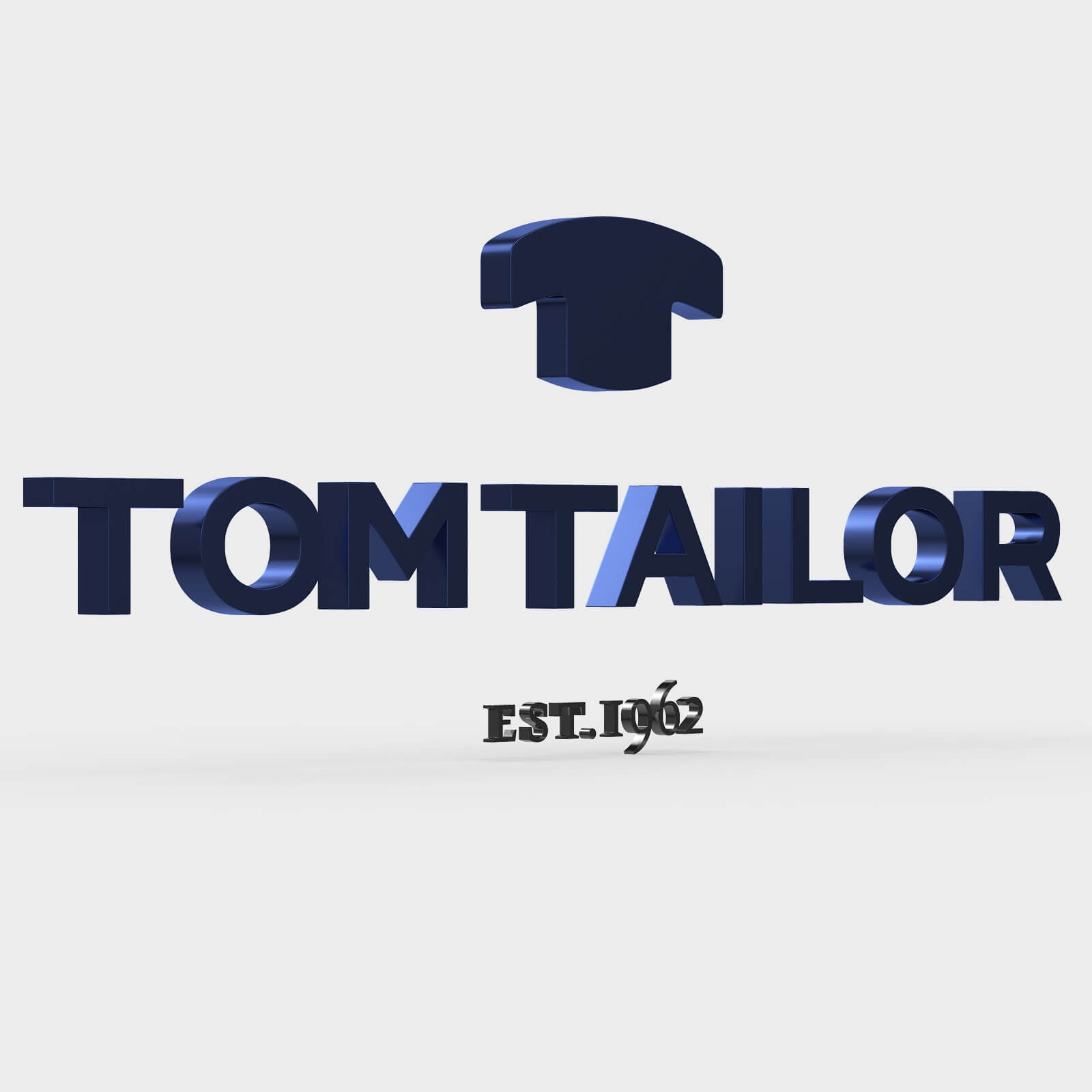 Tom Tailor Logo - 3D Model by 3d_logoman