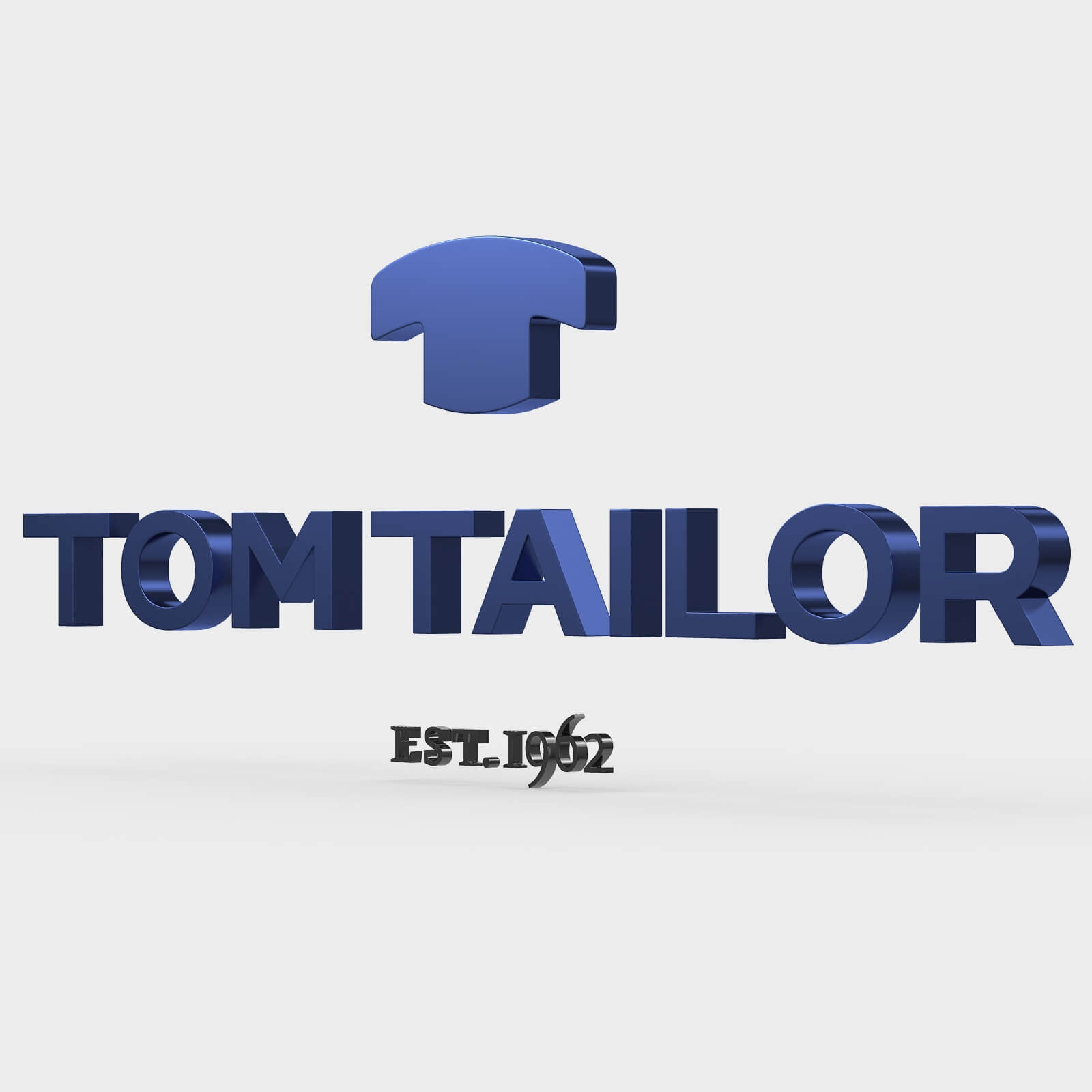 Tom Tailor Logo - 3D Model by 3d_logoman