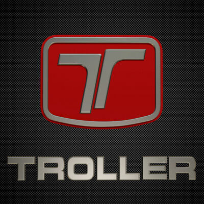 Troller Logo - 3D Model by 3d_logoman