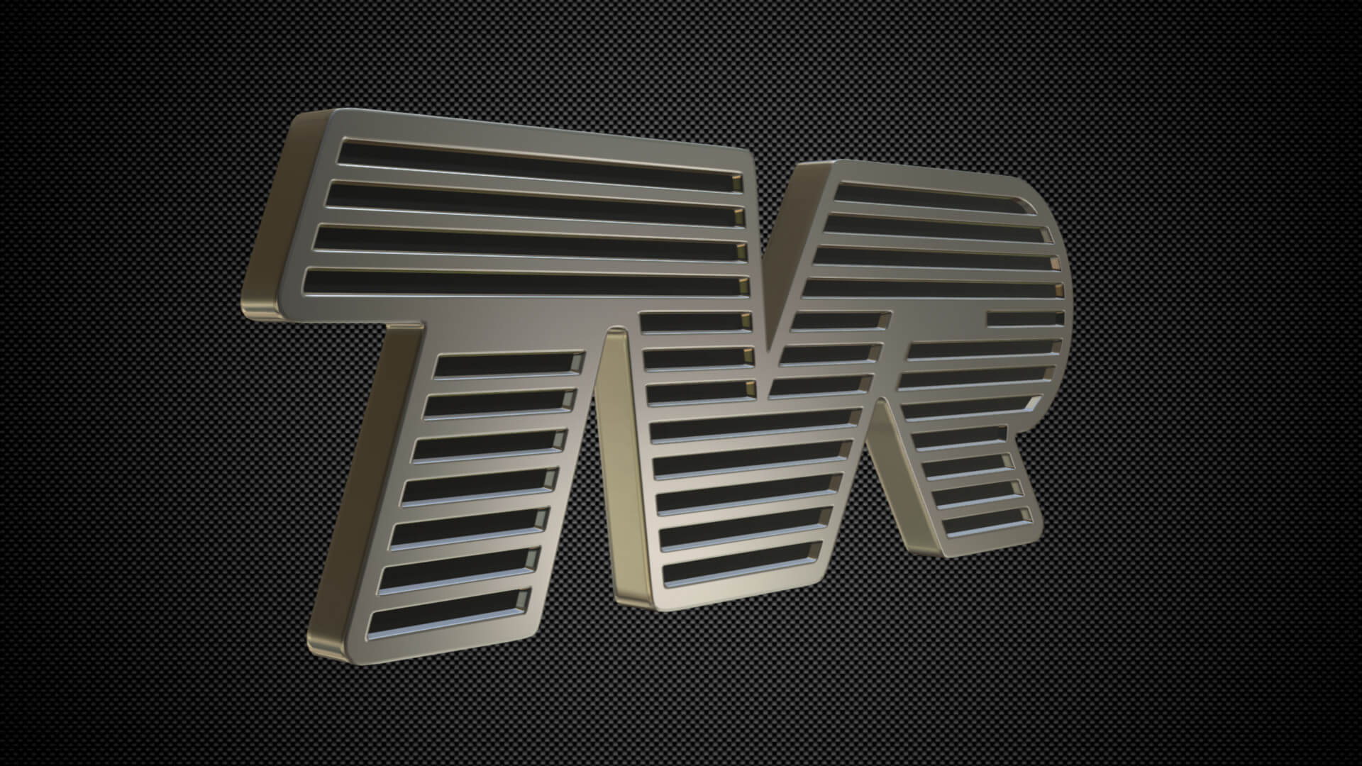 TVR Logo - 3D Model by 3d_logoman