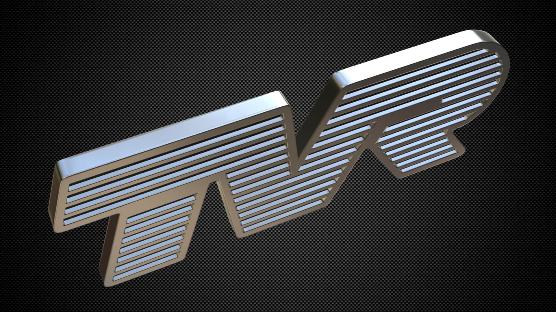 TVR Logo - 3D Model by 3d_logoman