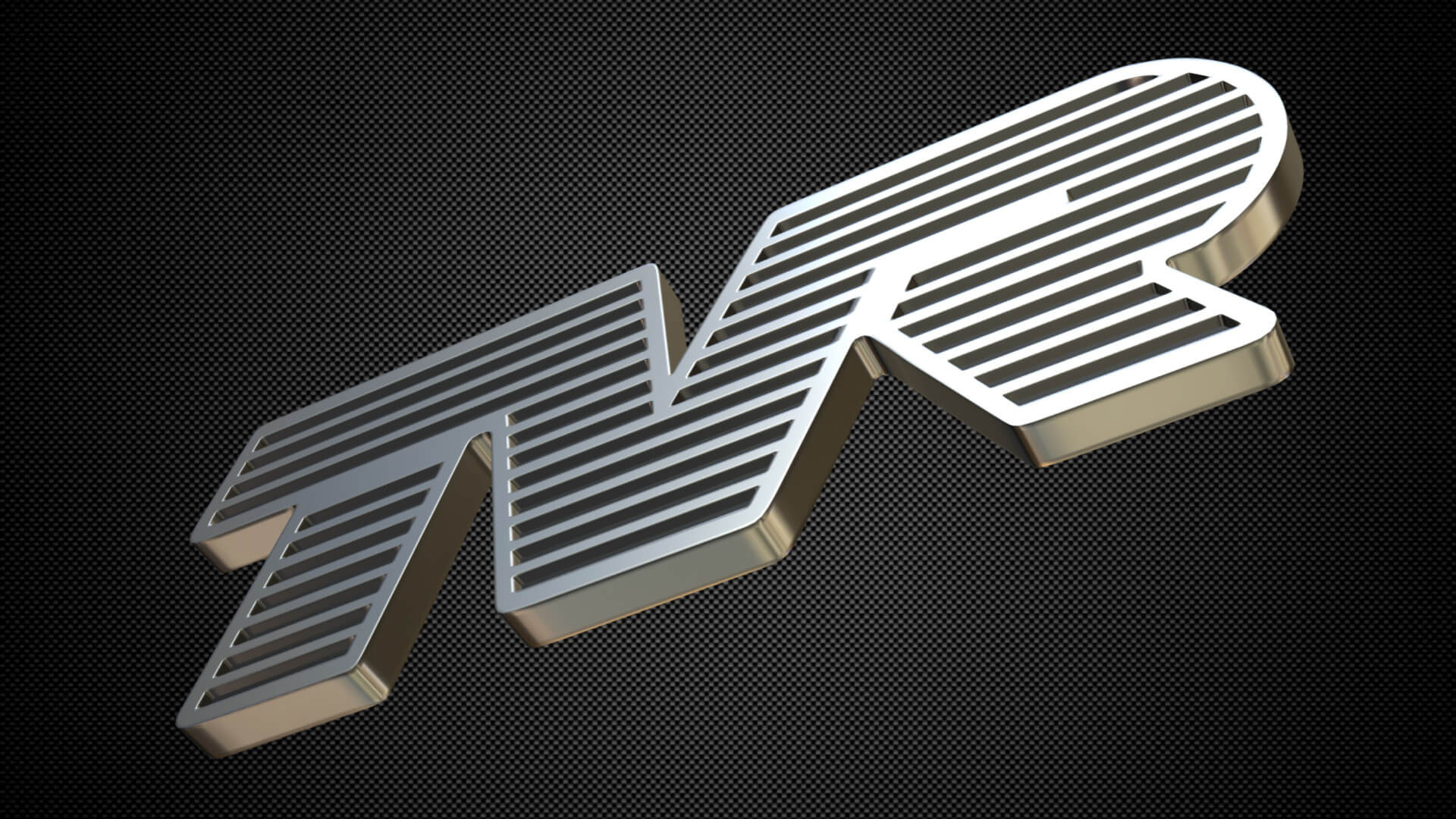 TVR Logo - 3D Model by 3d_logoman