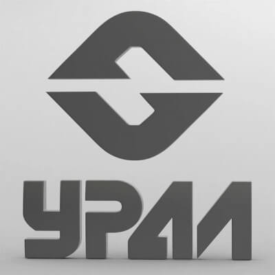 Ural Logo - 3D Model by 3d_logoman