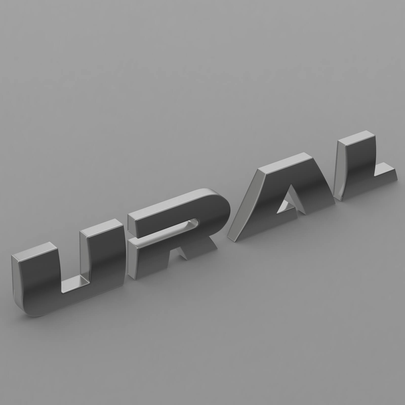 Ural Logo - 3D Model by 3d_logoman