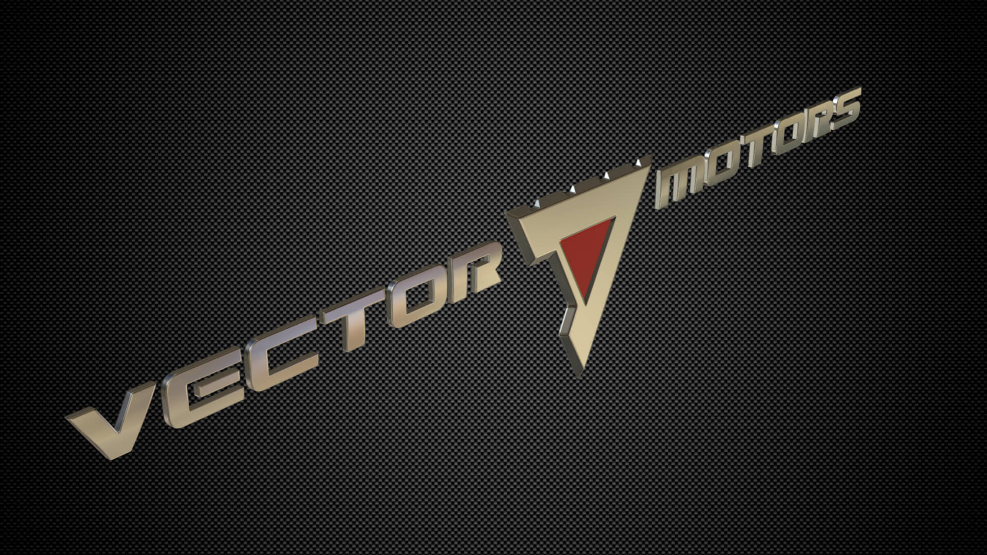 Vector Motors Logo - 3D Model by 3d_logoman