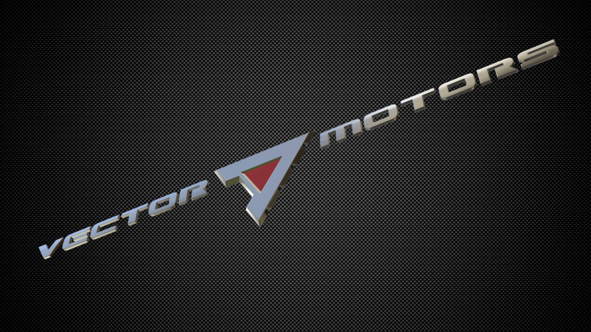 Vector Motors Logo - 3D Model by 3d_logoman