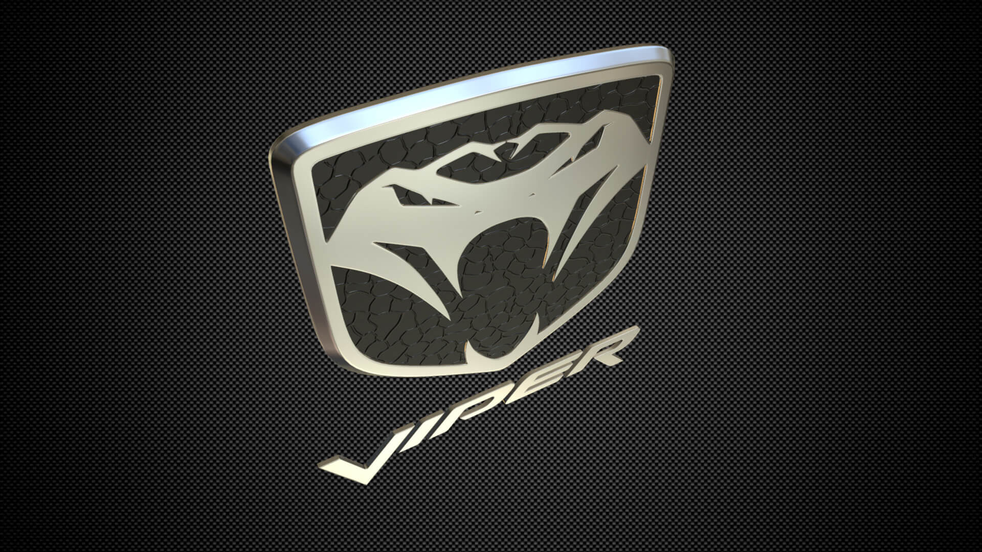 Viper Logo - 3D Model by 3d_logoman